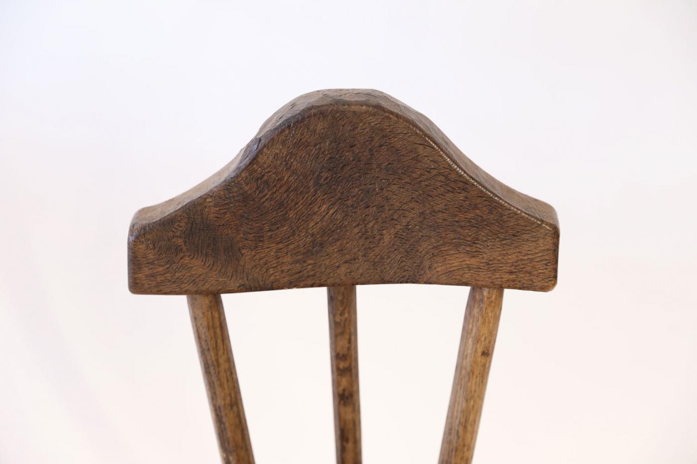 Stick Back Chair in Mid-Brown Oak