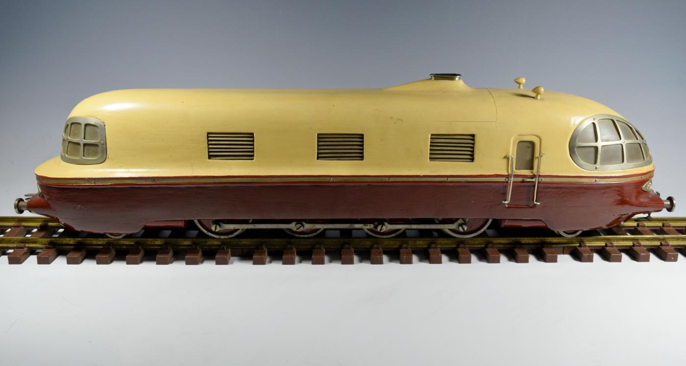 Streamlined Prototype of a Locomotive 1930
