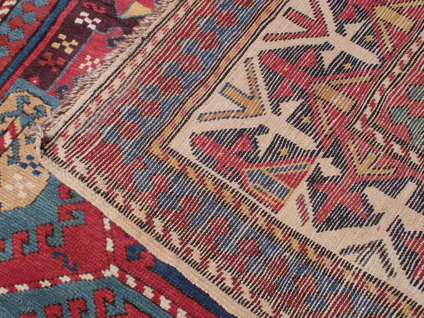 Superb Antique Shirvan Rug