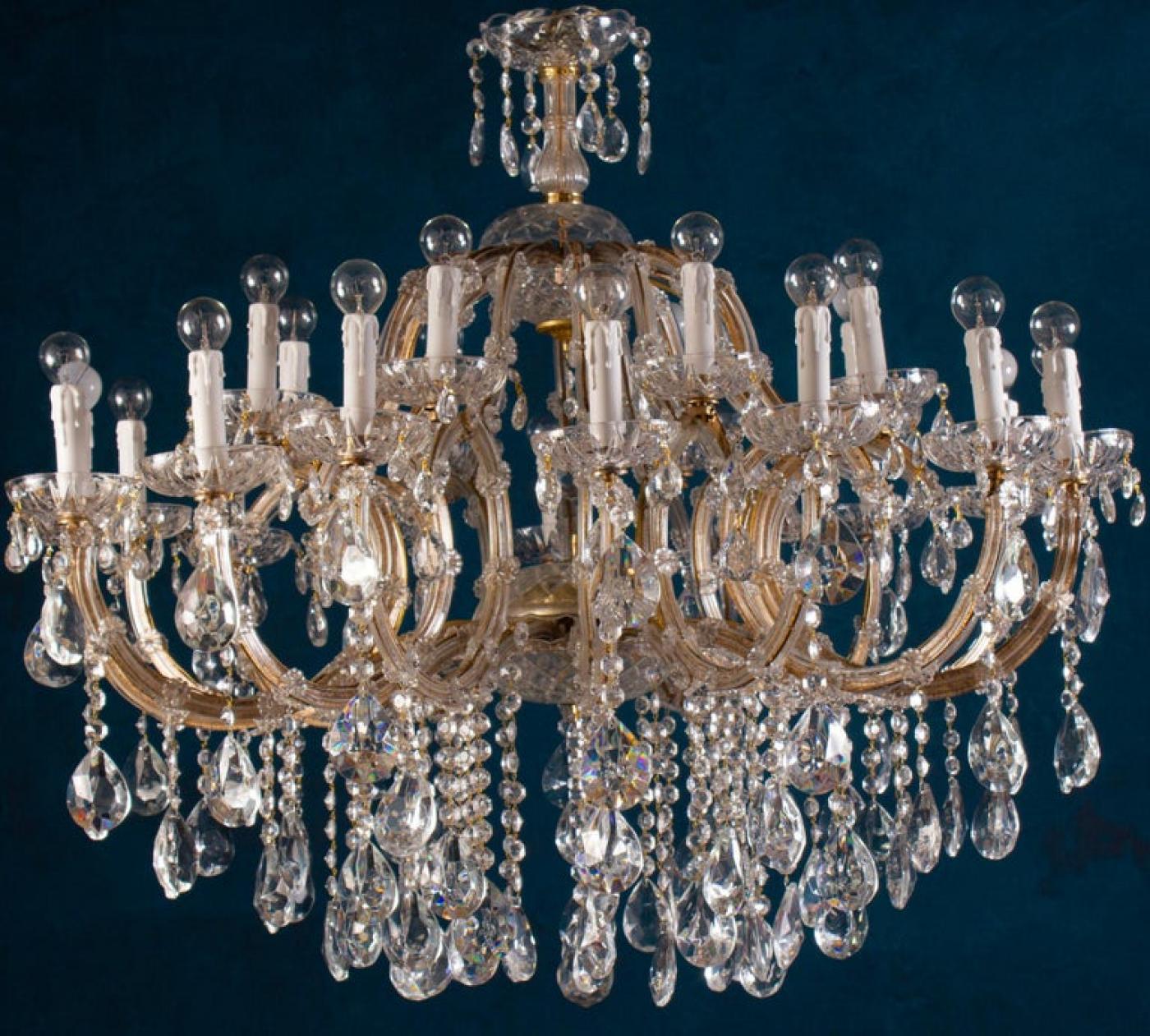 Superb Maria Theresa Crystal Chandelier