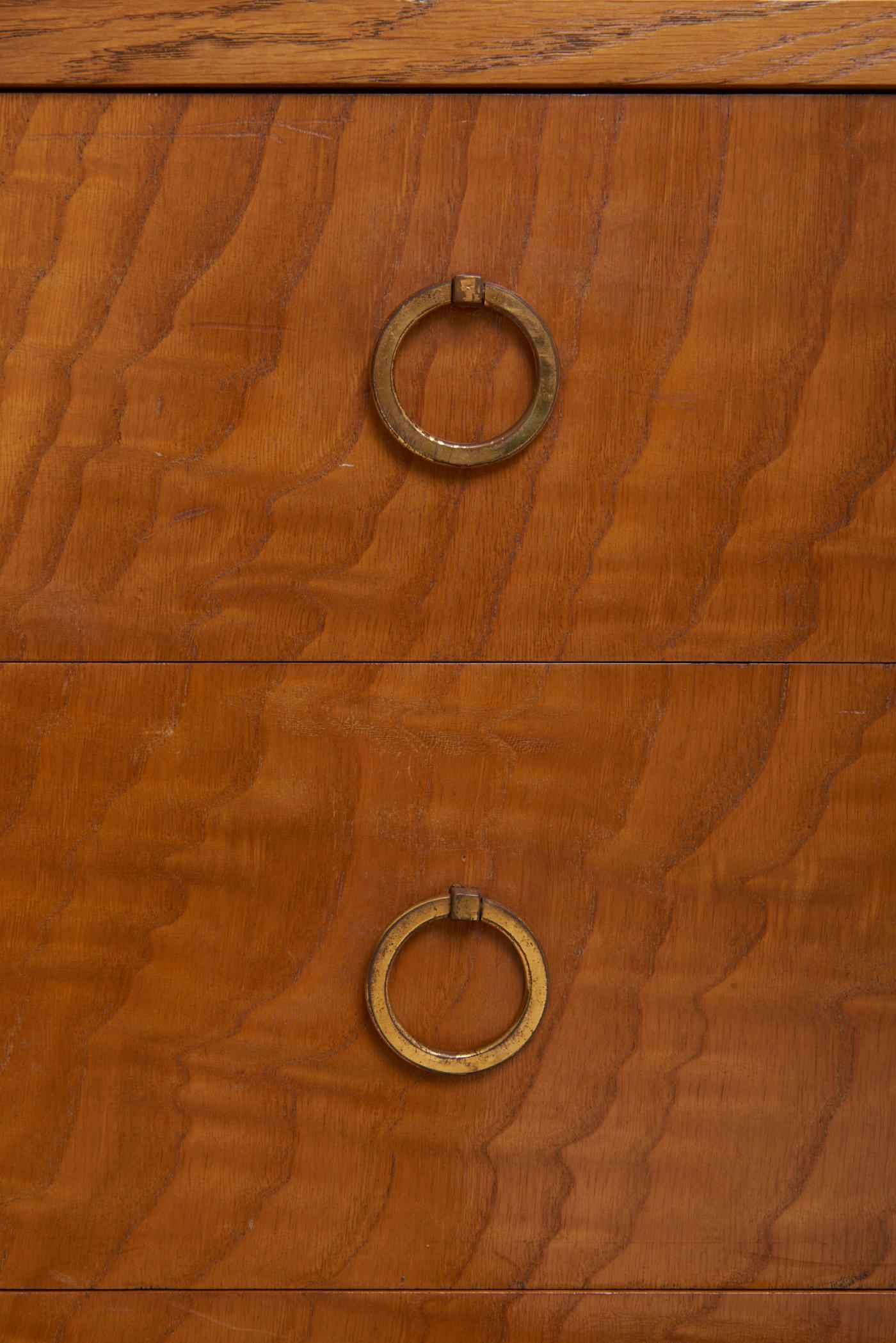 Swedish Modern Ash Chest of Drawers