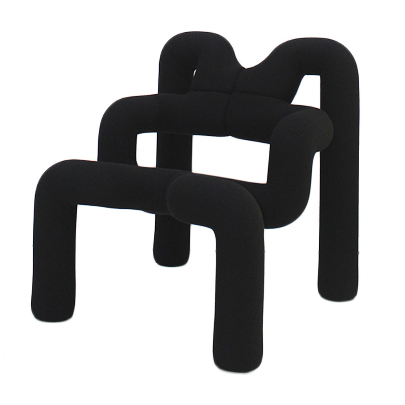 Terje Ekstrom - Contemporary Black Armchair Mod Ekstrem Designed by ...