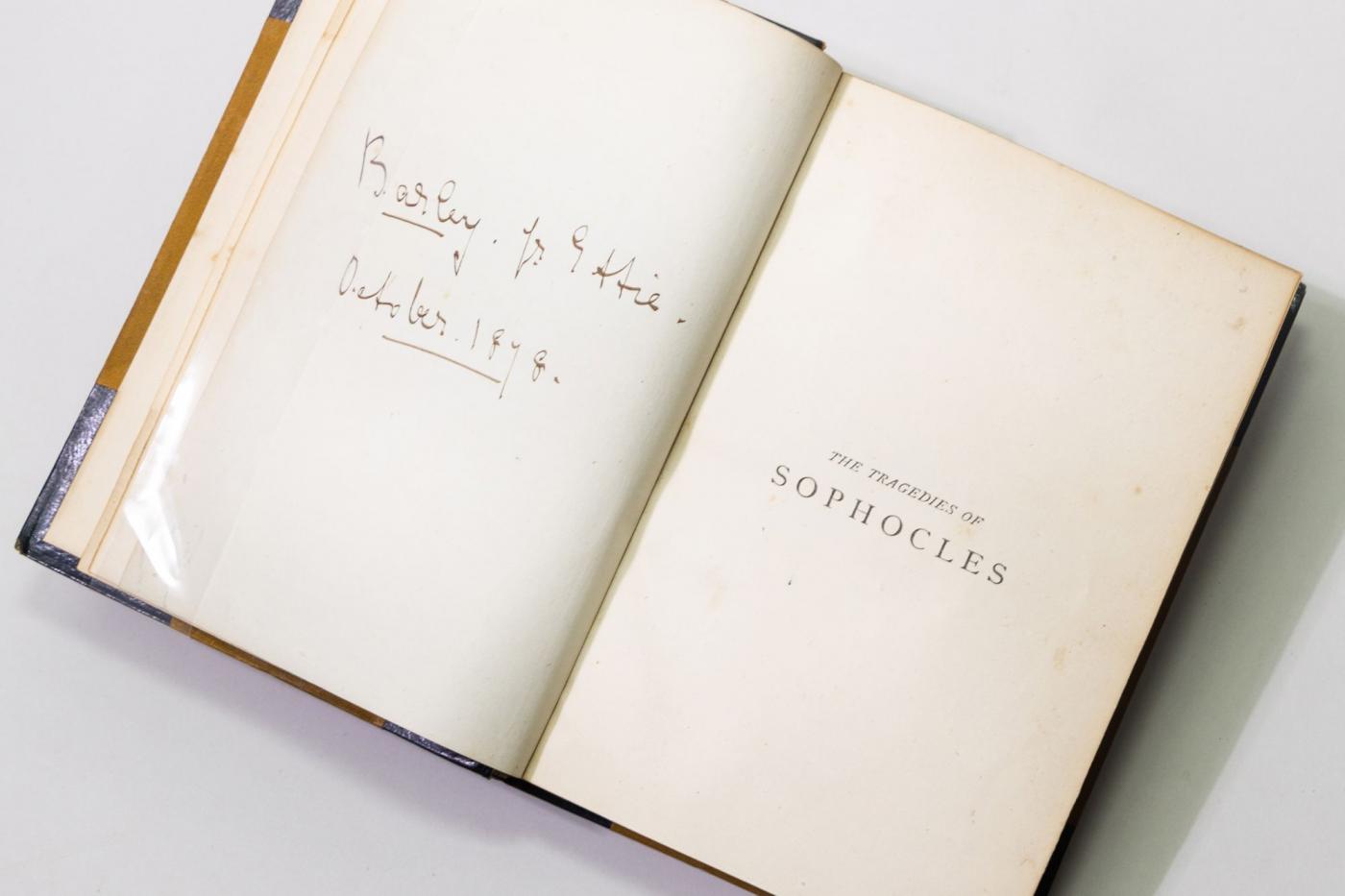 The Tragedies of Sophocles