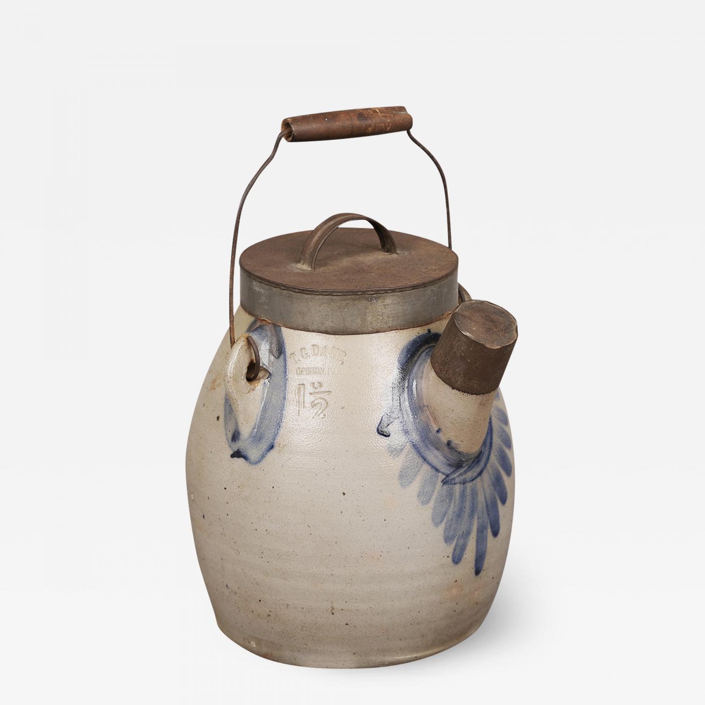 Theodore Gustav Daub - SALT GLAZED BATTER JUG