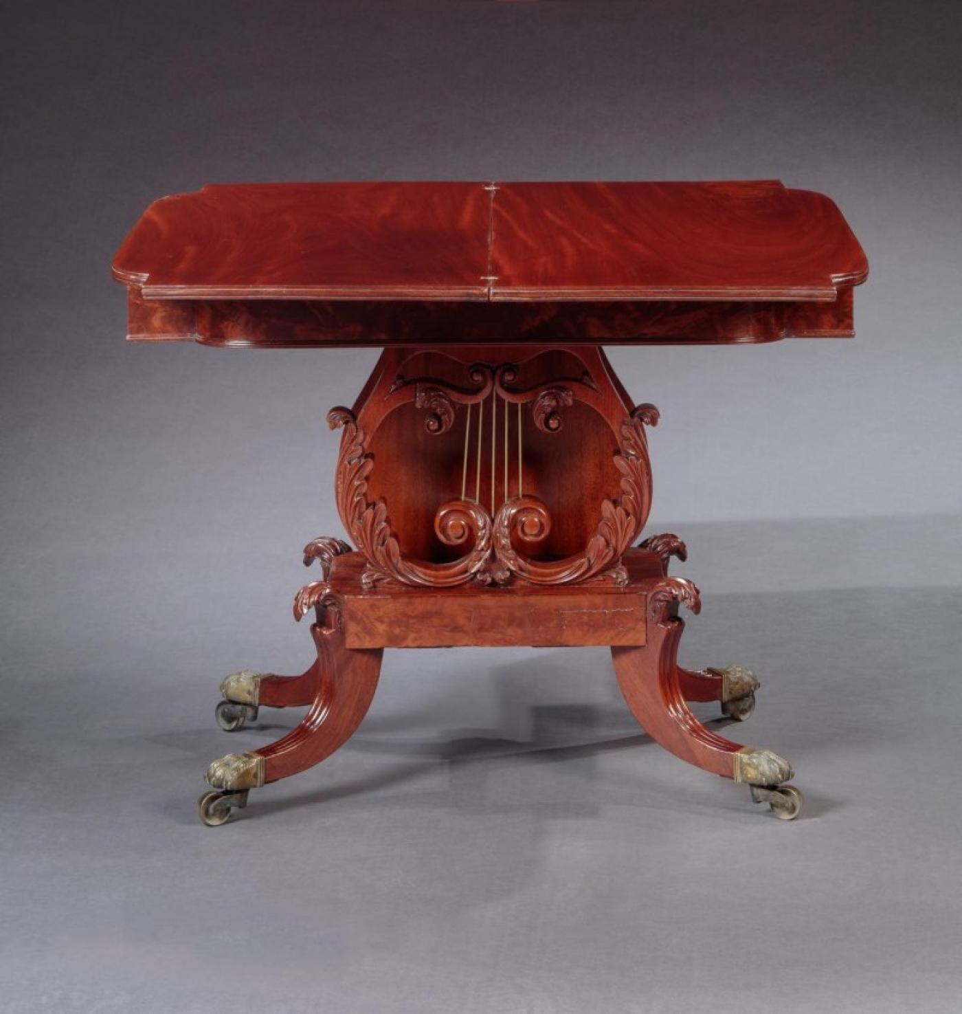 Thomas Seymour - CLASSICAL CARD TABLE Attributed to Thomas Seymour