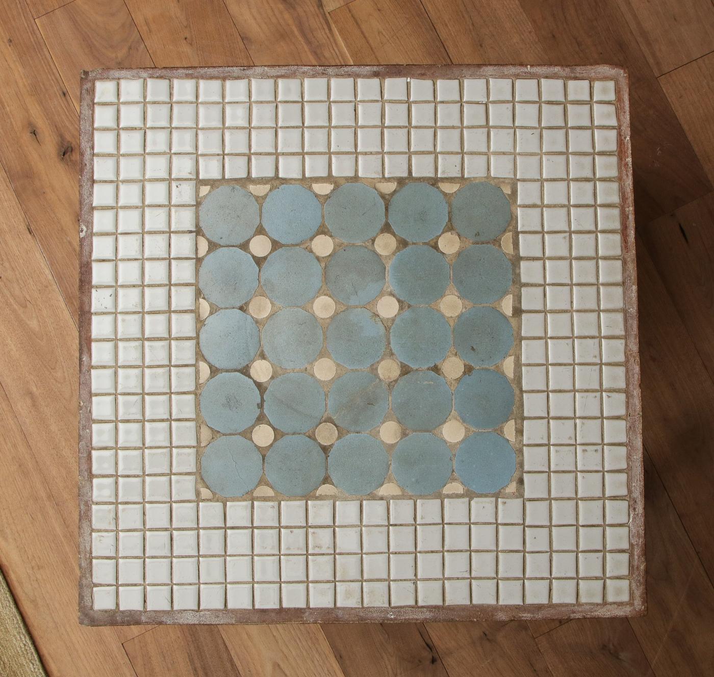 Tile Top Side Table