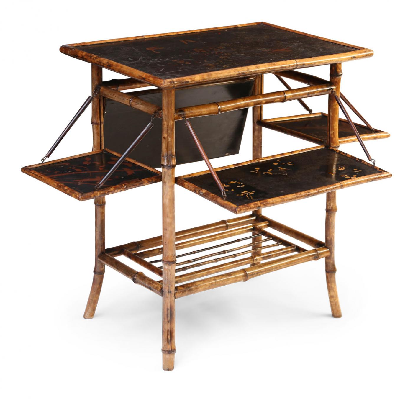Tortoise Shell Bamboo Dessert Table