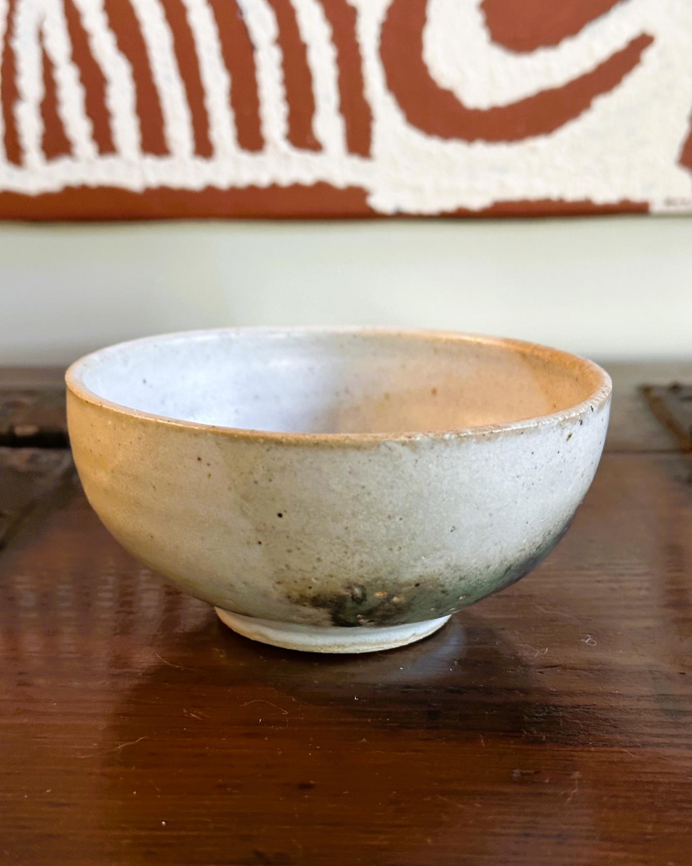 Toshiko Takaezu - Glazed Ceramic Chawan Tea Bowl by Toshiko Takaezu