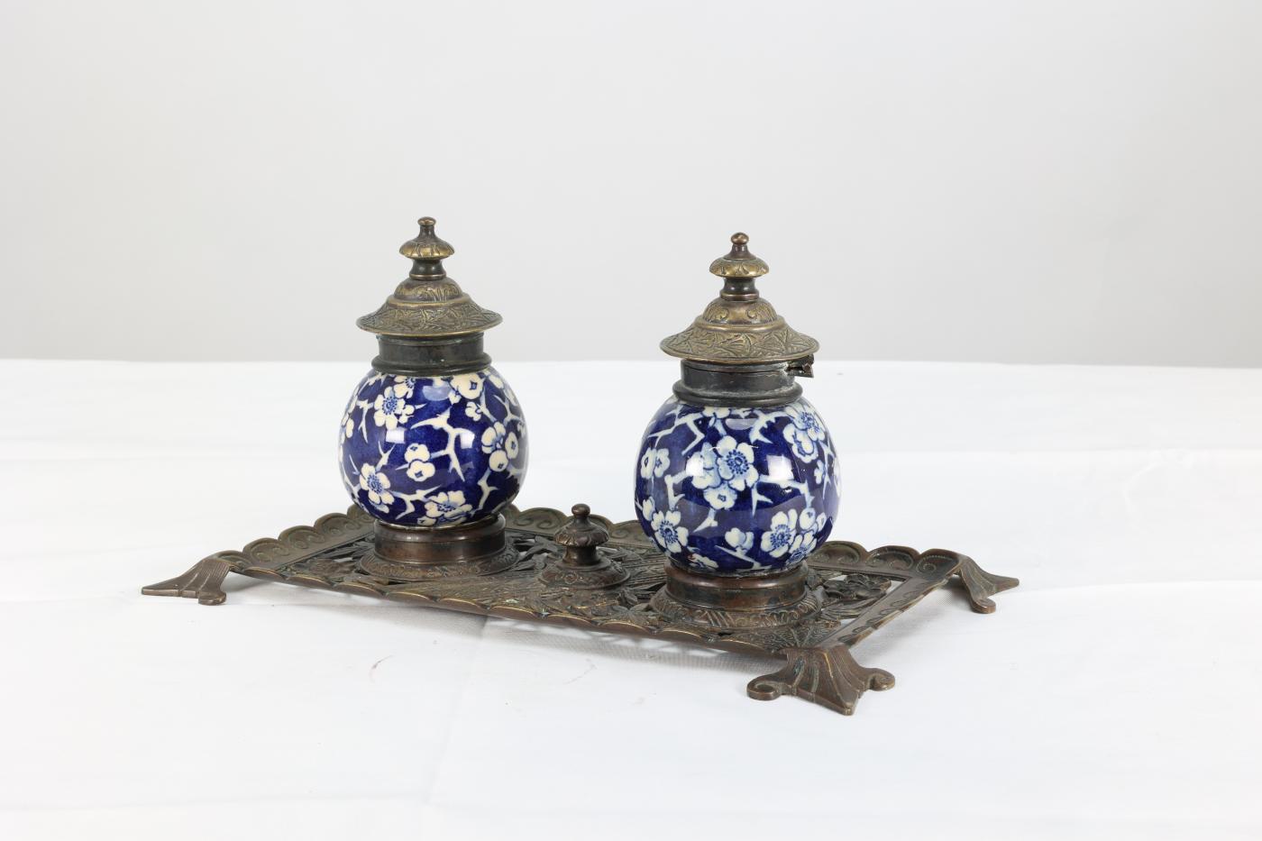 Townshend Art Metal Workers. Birmingham. An Anglo-Japanese Brass Pen ...