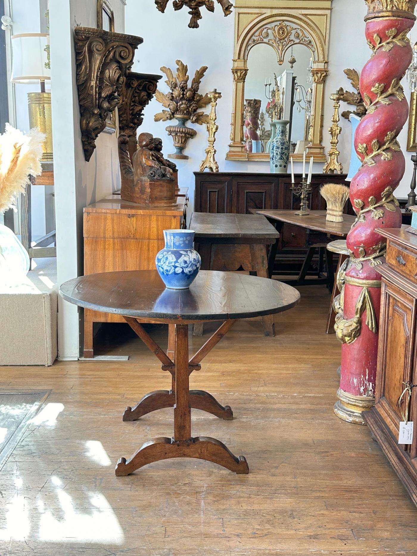 Tuscan Tilt - Top Table Circa 1850