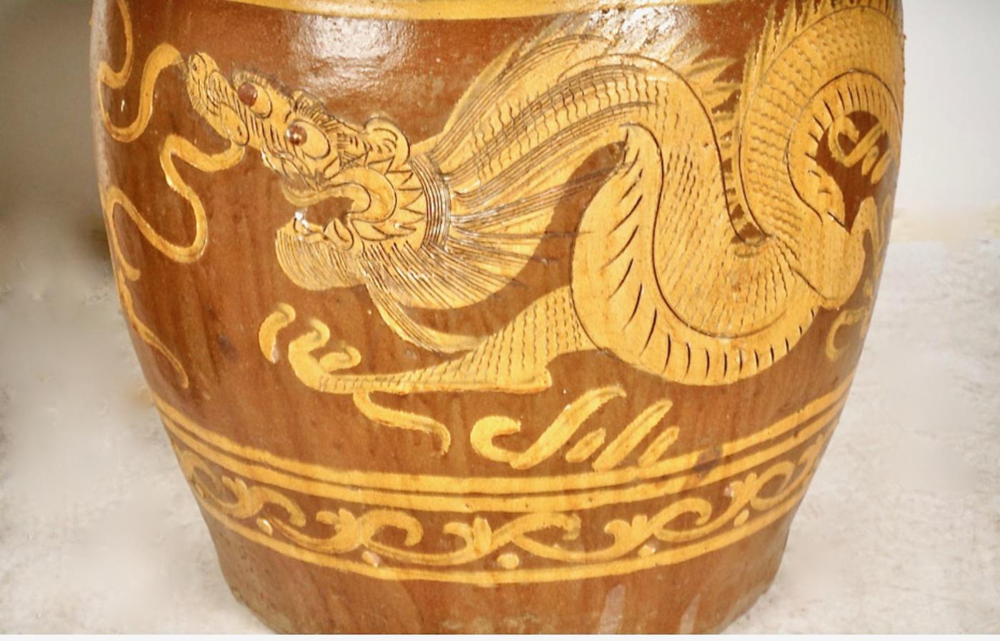 Large Chinese Martaban Storage Jars, c. 1900 -1930