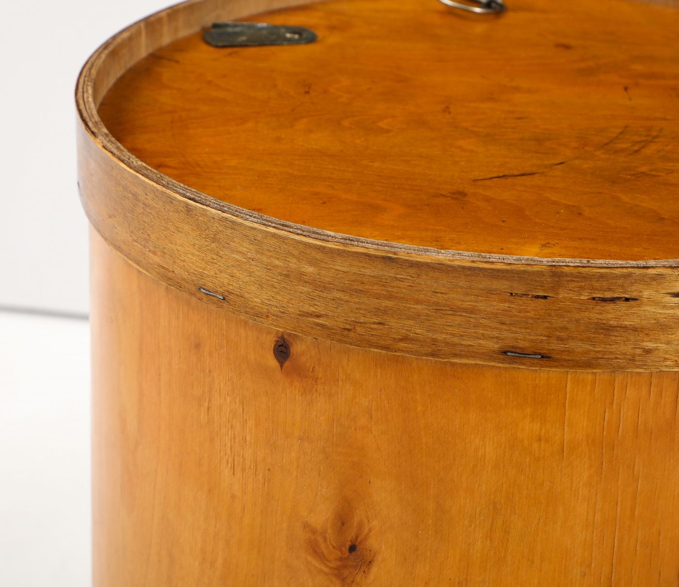 Two Swedish Birch Sugar Barrels, Circa 1960s