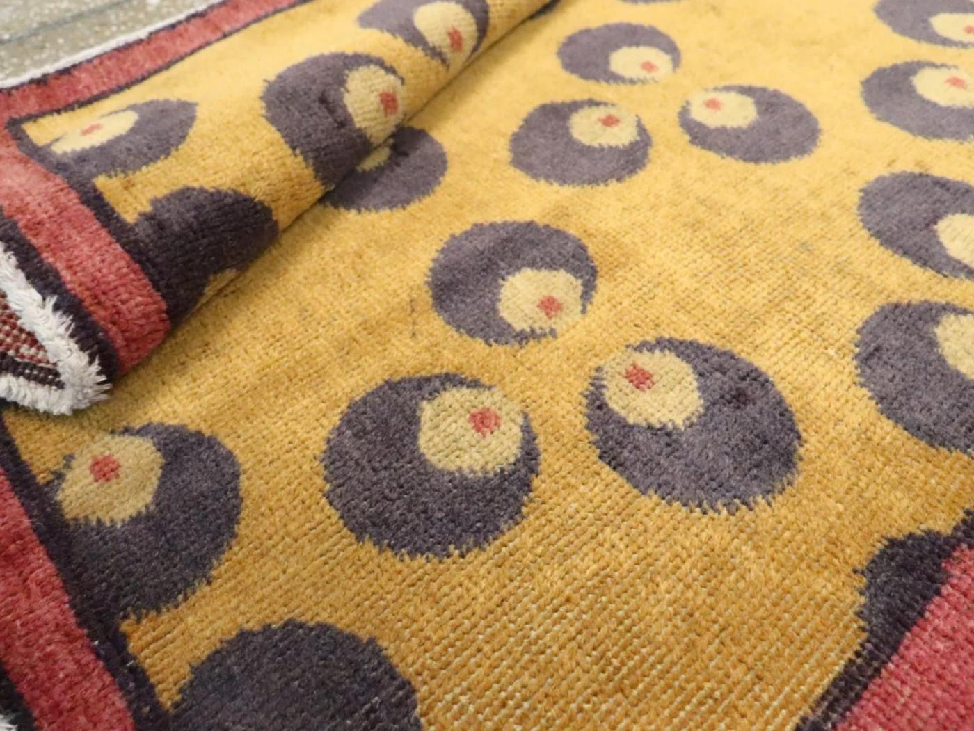 VINTAGE ANATOLIAN DECO RUG