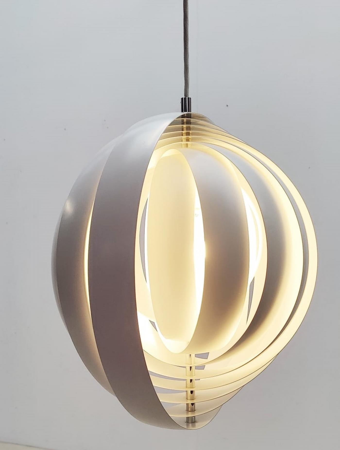 Verner Panton - Mid Century Modern Suspension Light by Verner Panton