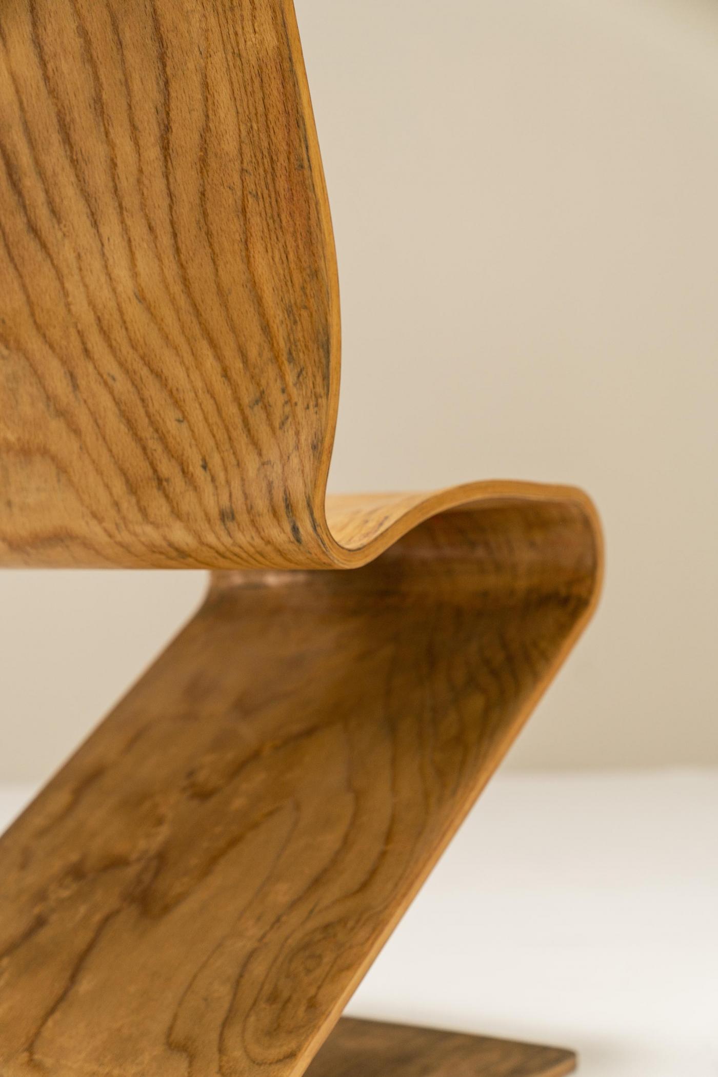 Verner Panton - Non-Serial Model 275 S-Chair by Verner Panton in Bent ...