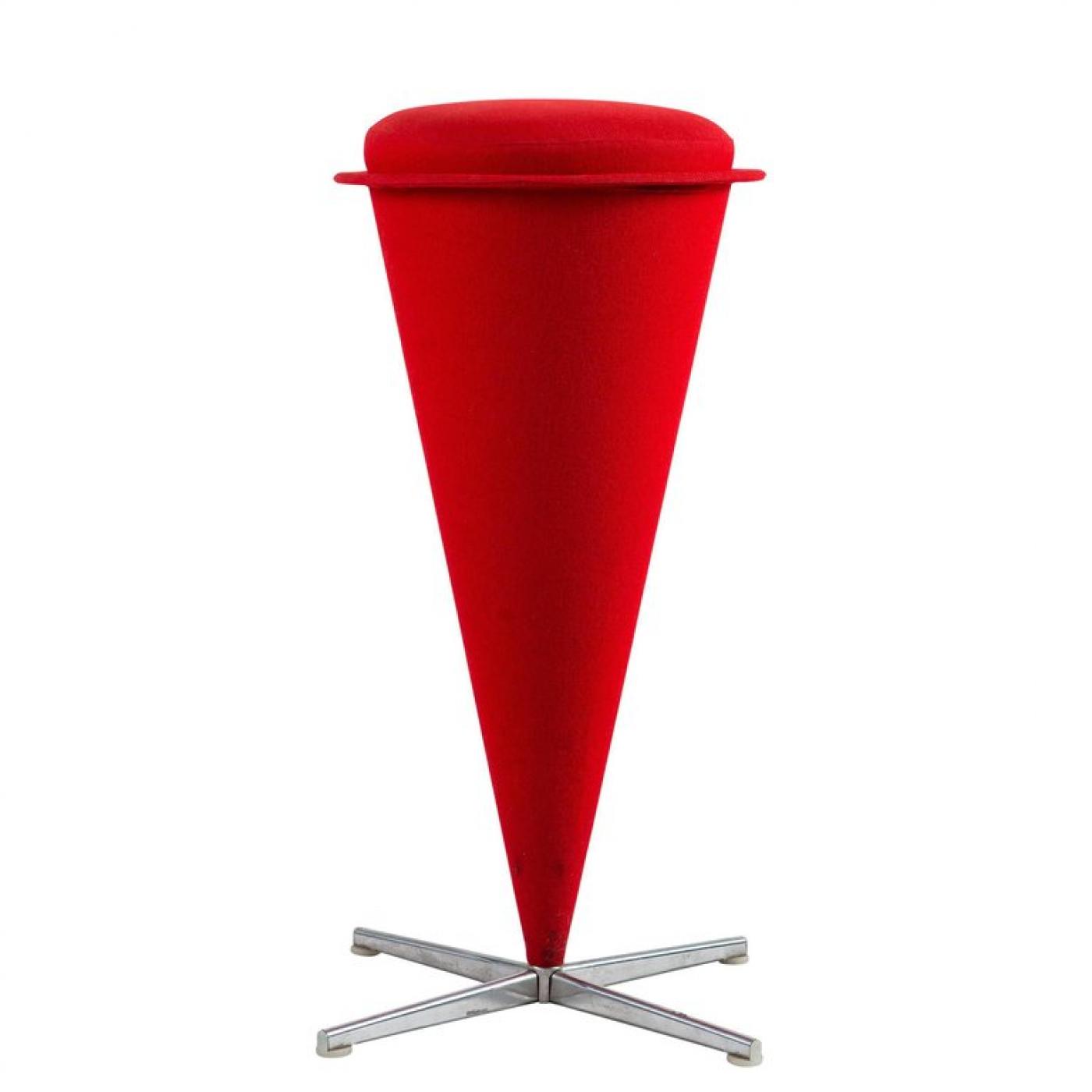 Verner Panton - Verner Panton Cone Bar Stools