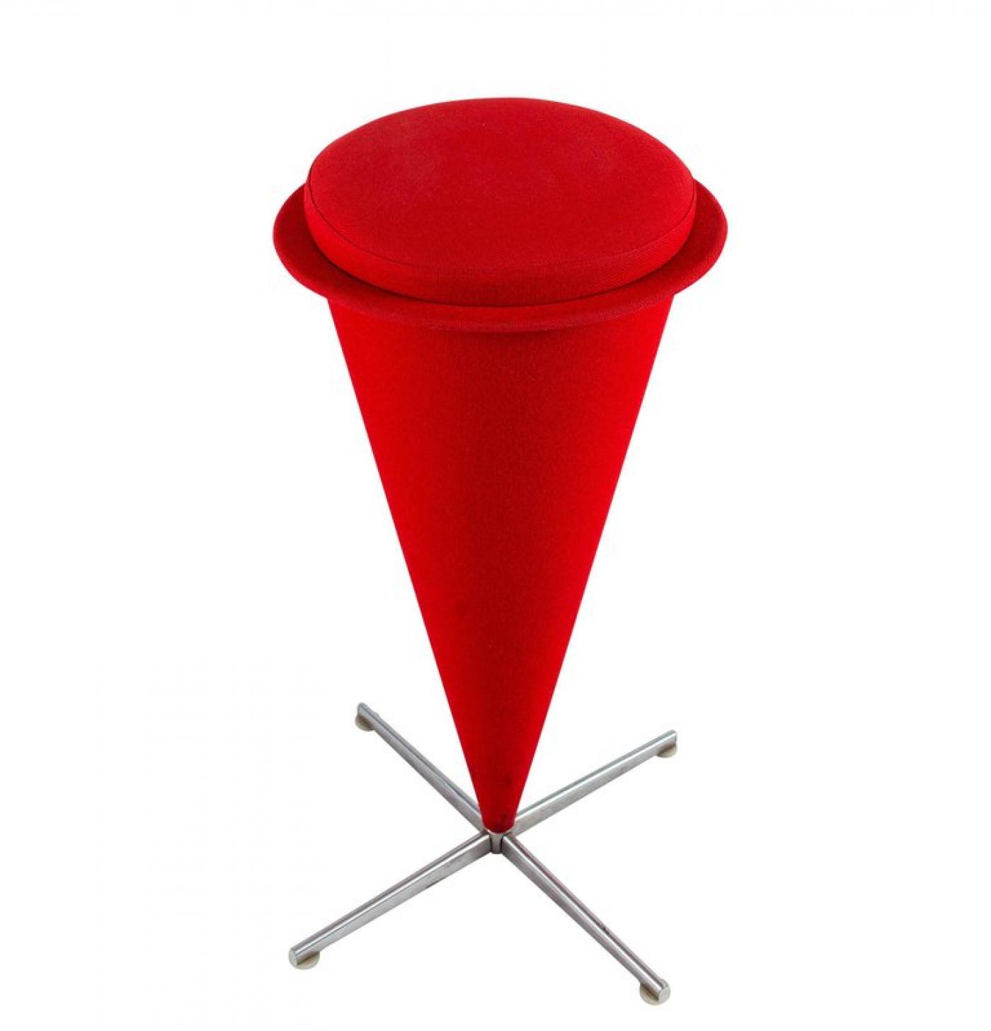 Verner Panton - Verner Panton Cone Bar Stools