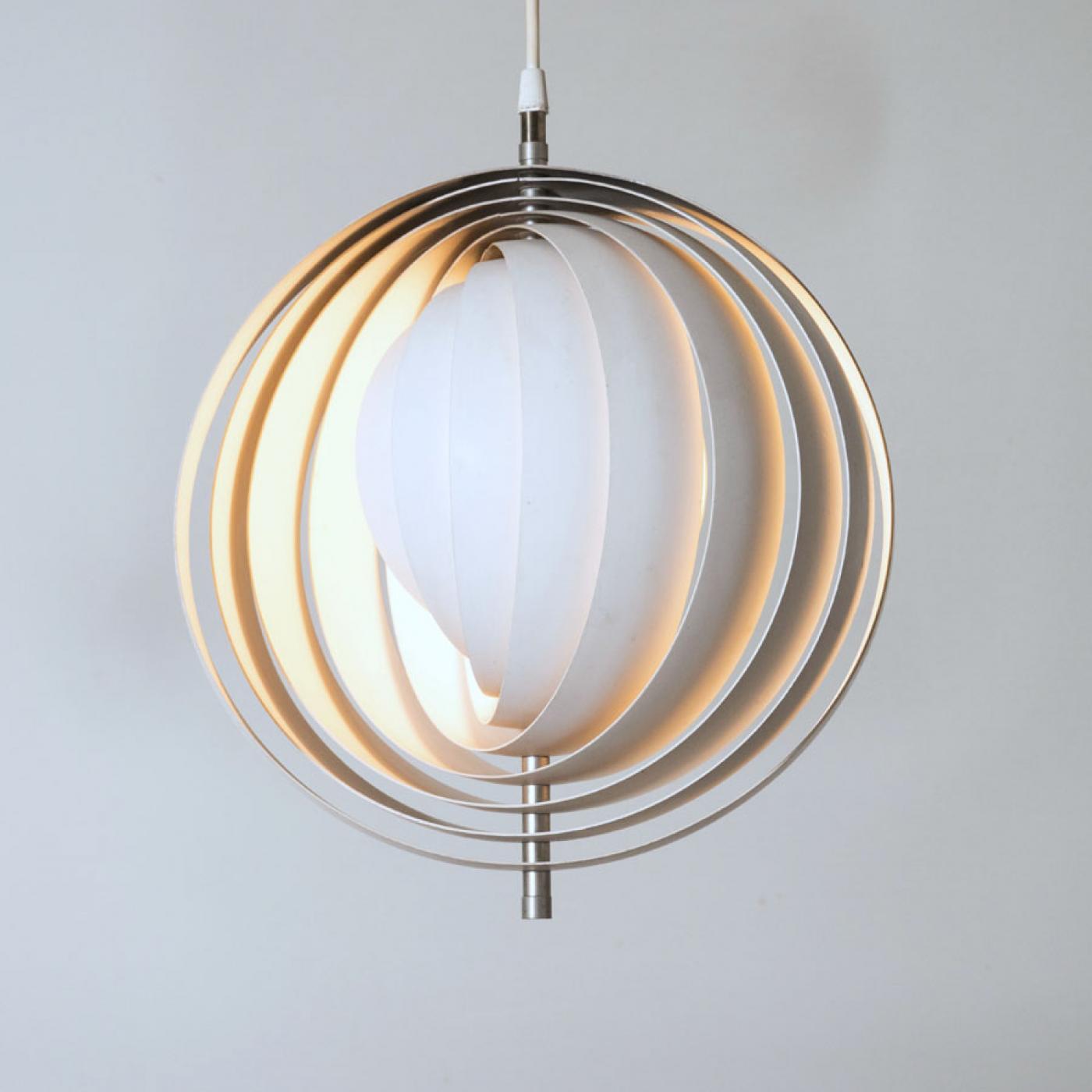 Verner Panton - Verner Panton “Moon” Pendant Light, Louis Poulsen ...