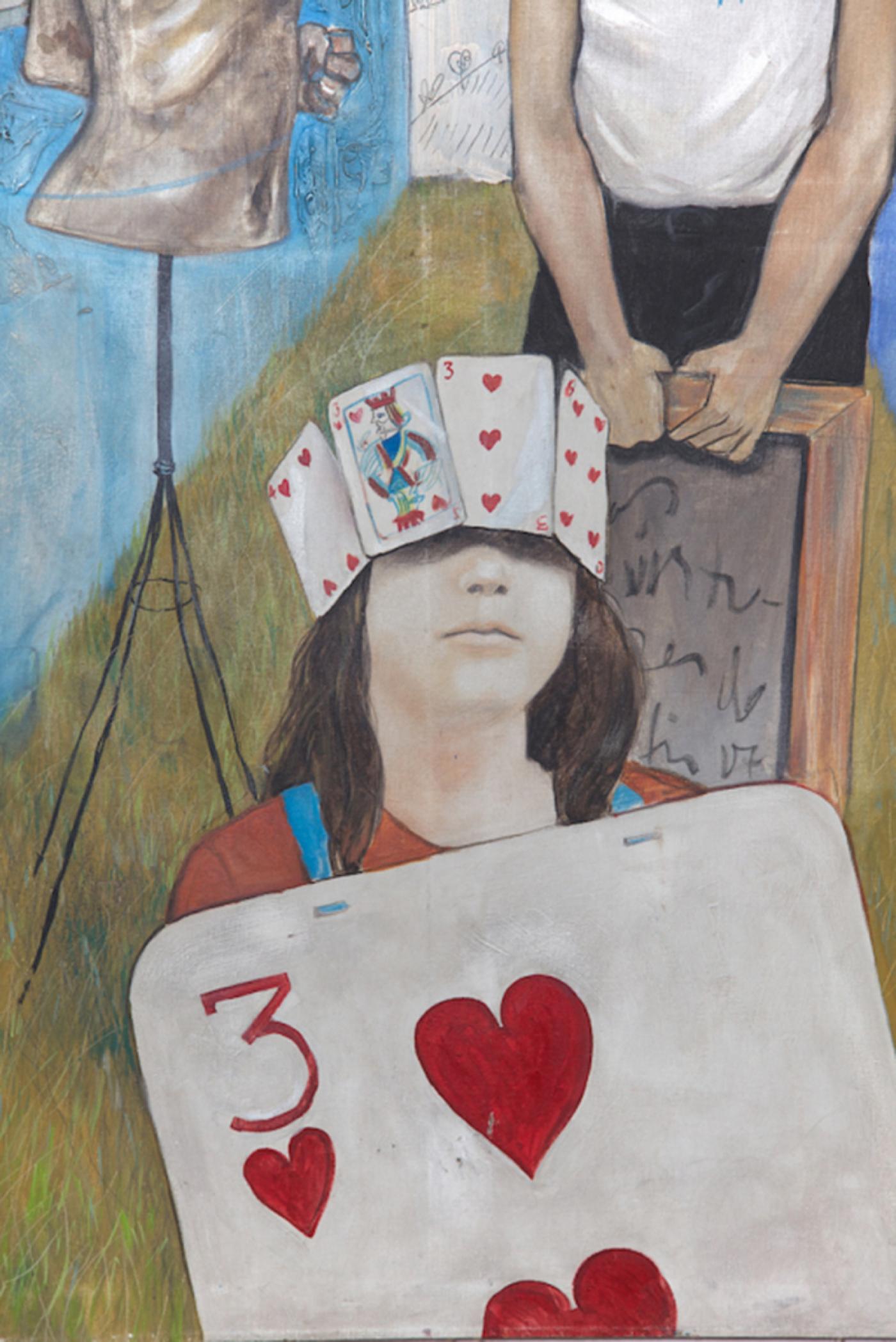 Victor Rodriguez - "La Entrada al Purgutorio Azul" Painting by Victor ...