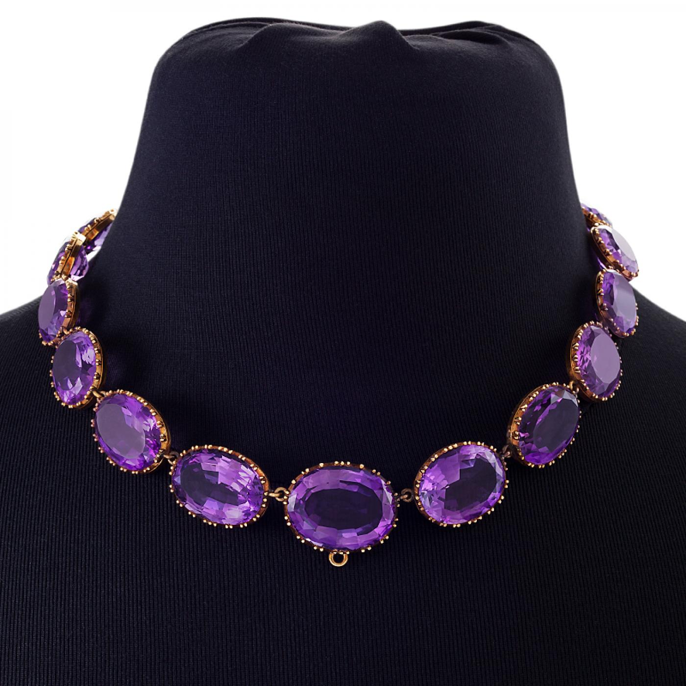 Victorian Amethyst Parure