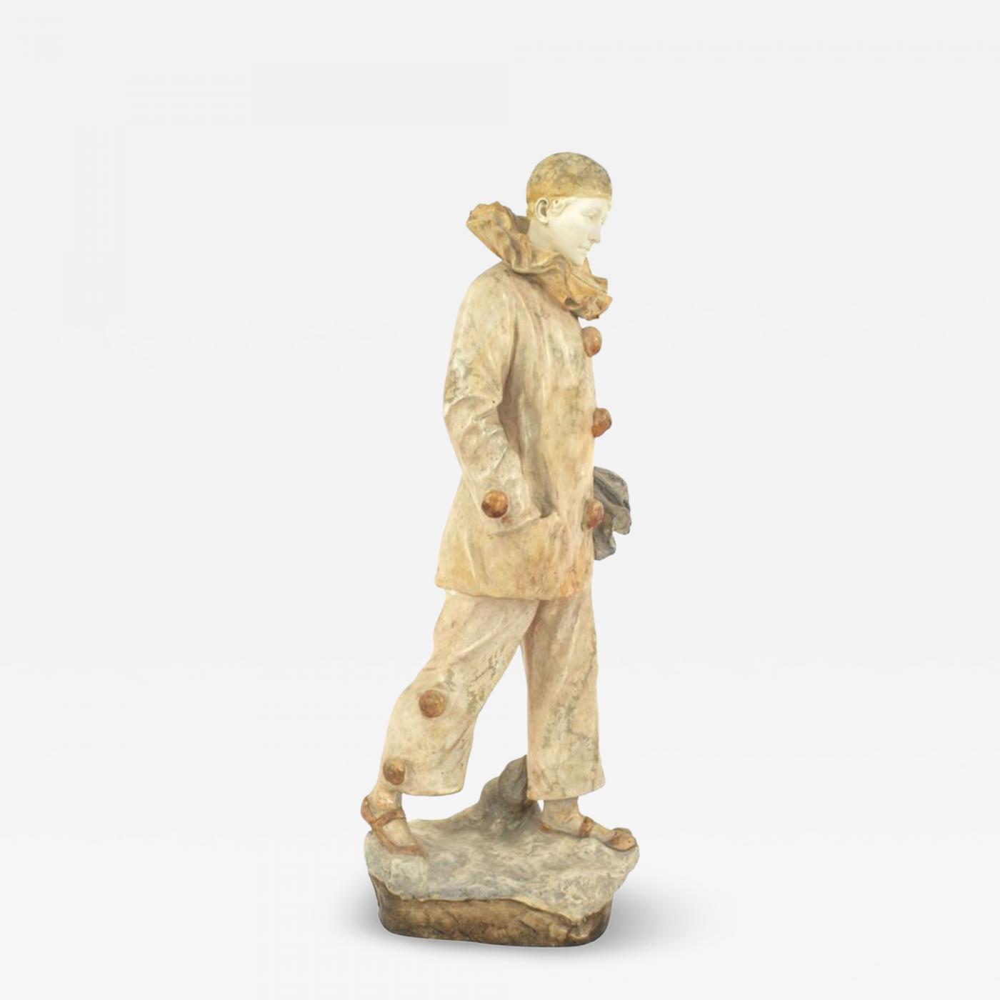 Victorian Terra-Cotta Harlequin