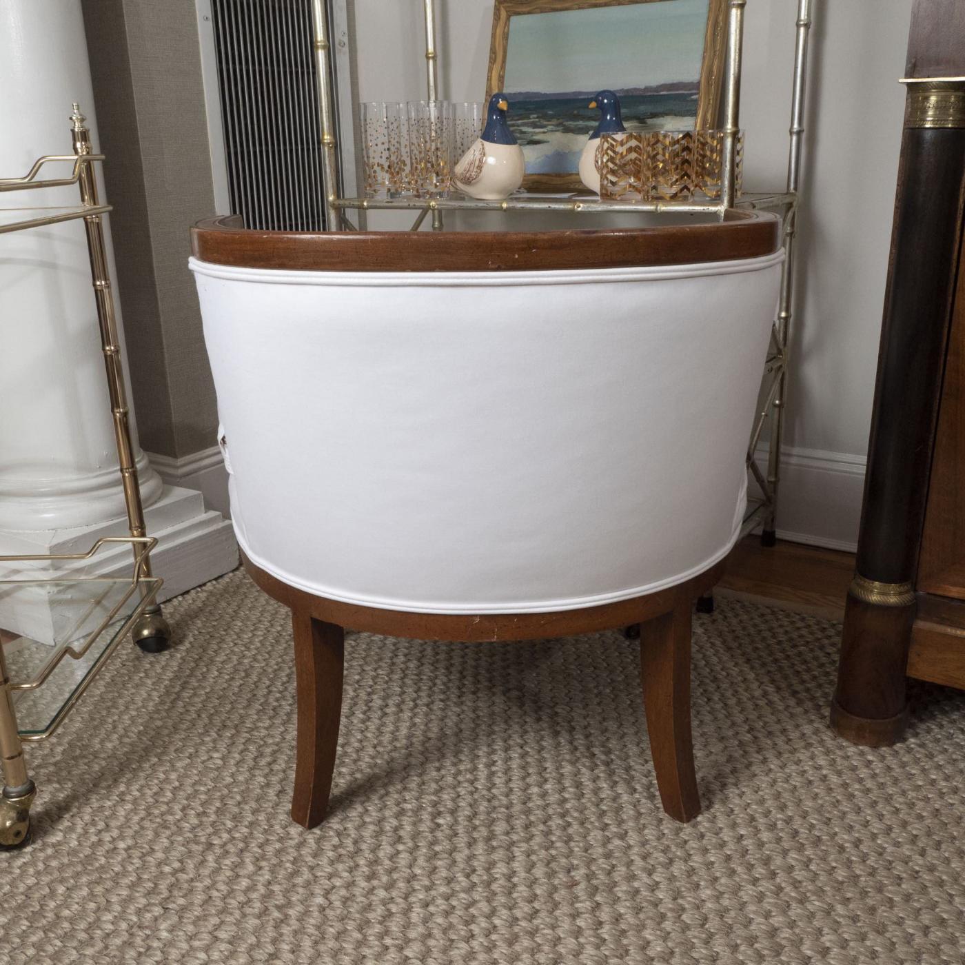 Vintage Barrel Back Chair