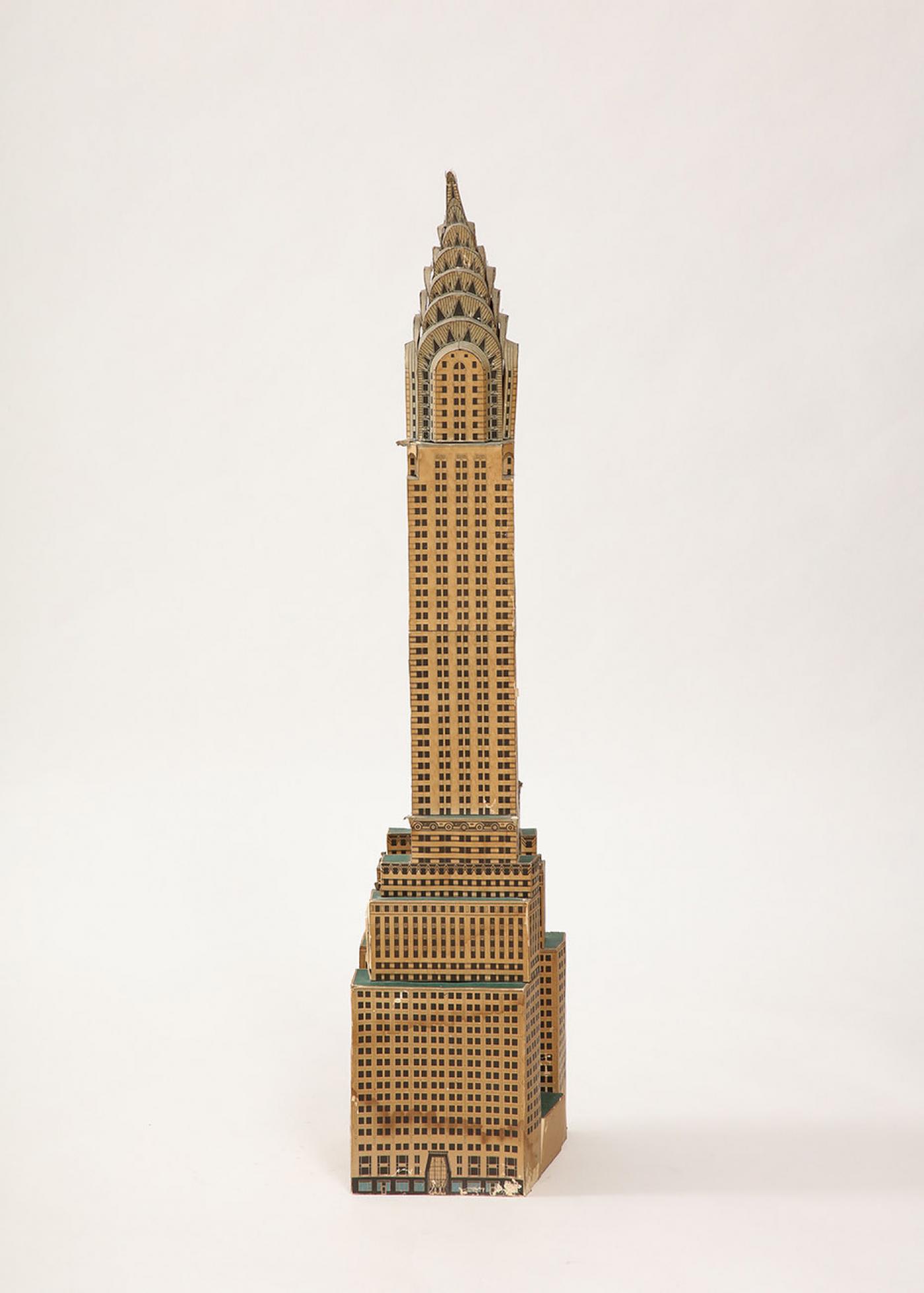 Vintage Chrysler Building Model