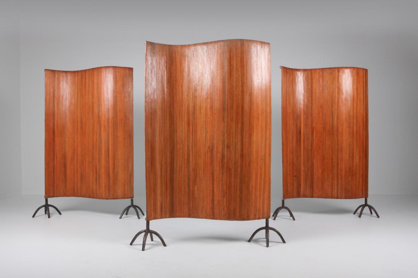 Vintage Industrial Chic Room Divider - 1950s