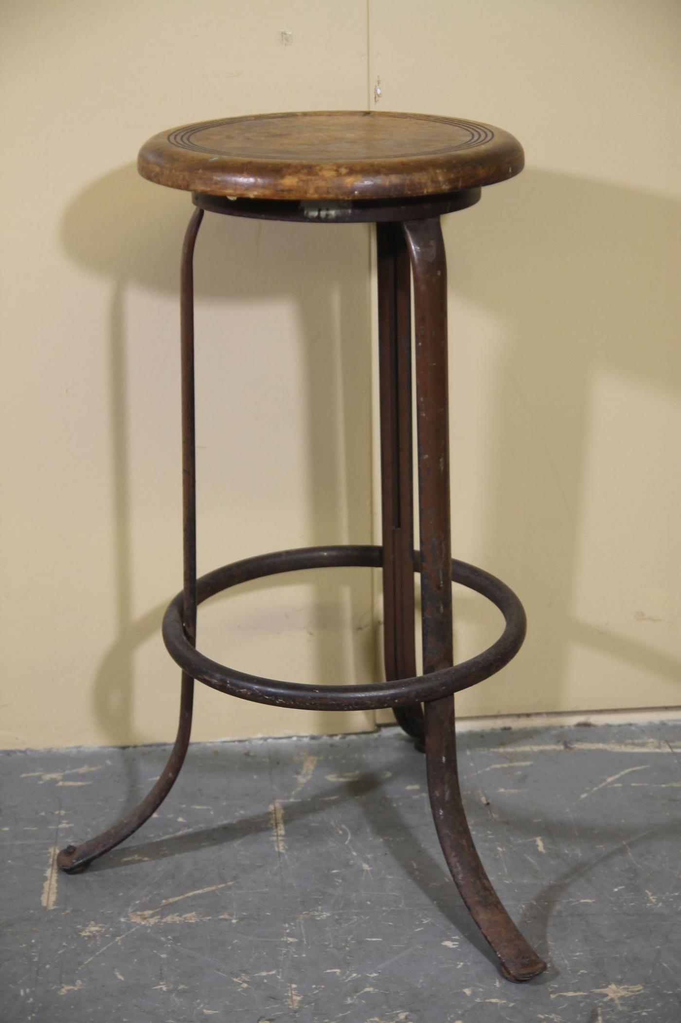 Vintage Industrial Stool