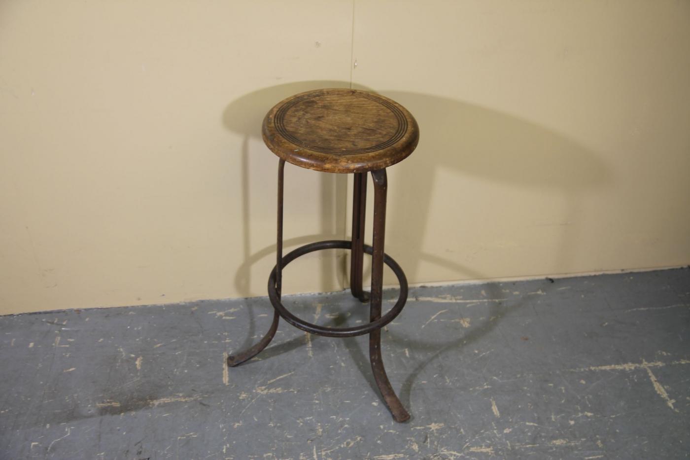 Vintage Industrial Stool