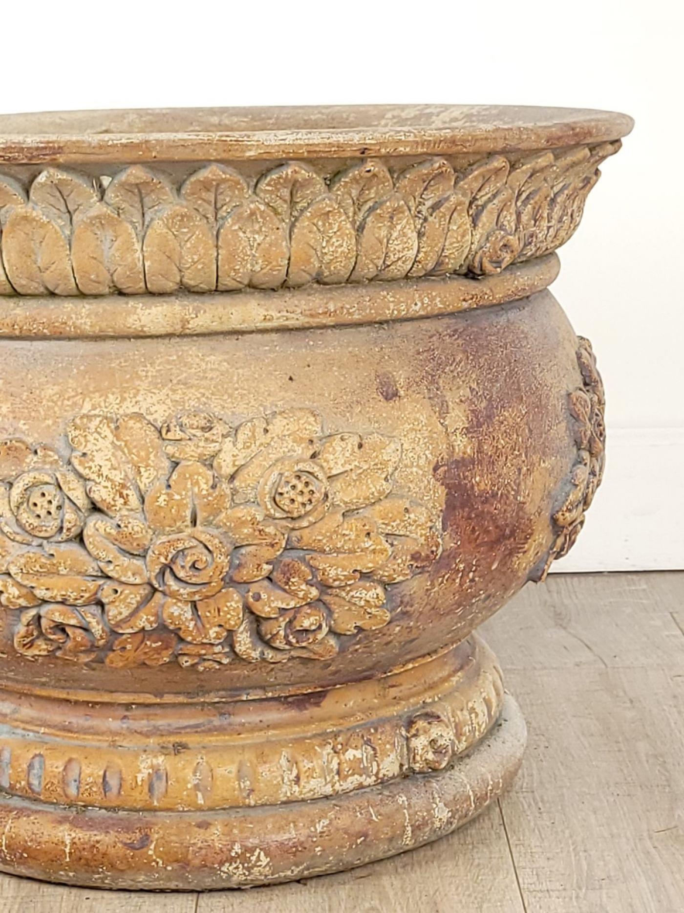 Vintage Italian Pottery Planter, circa 1970