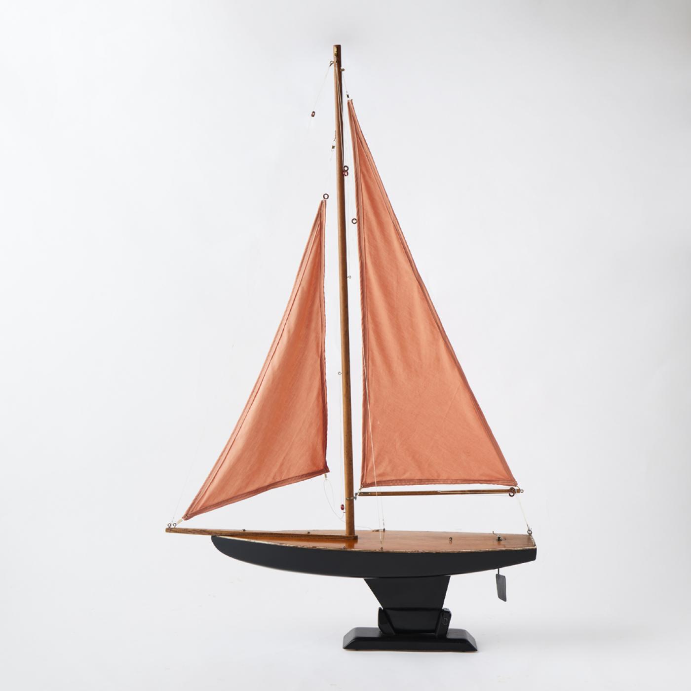 Vintage Pond Boat Model