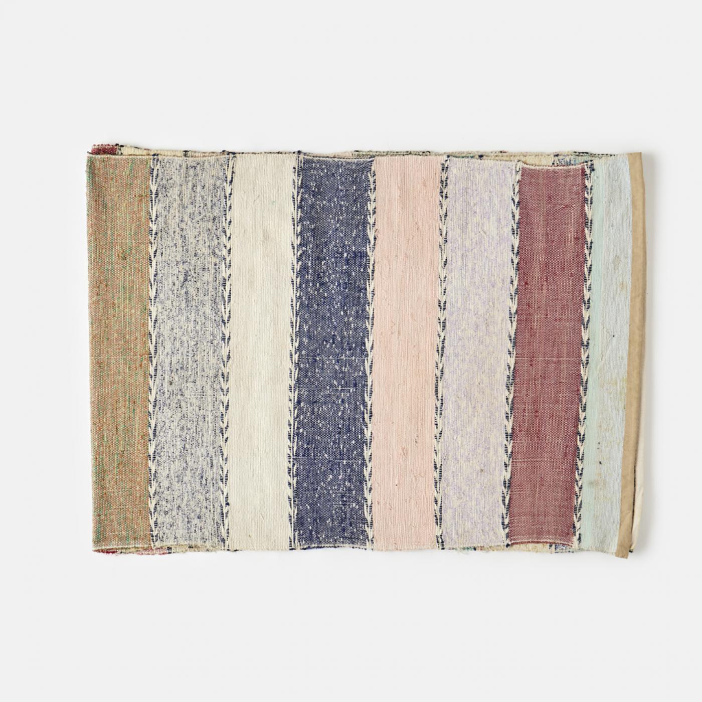 Vintage Rag Rug Runner 3