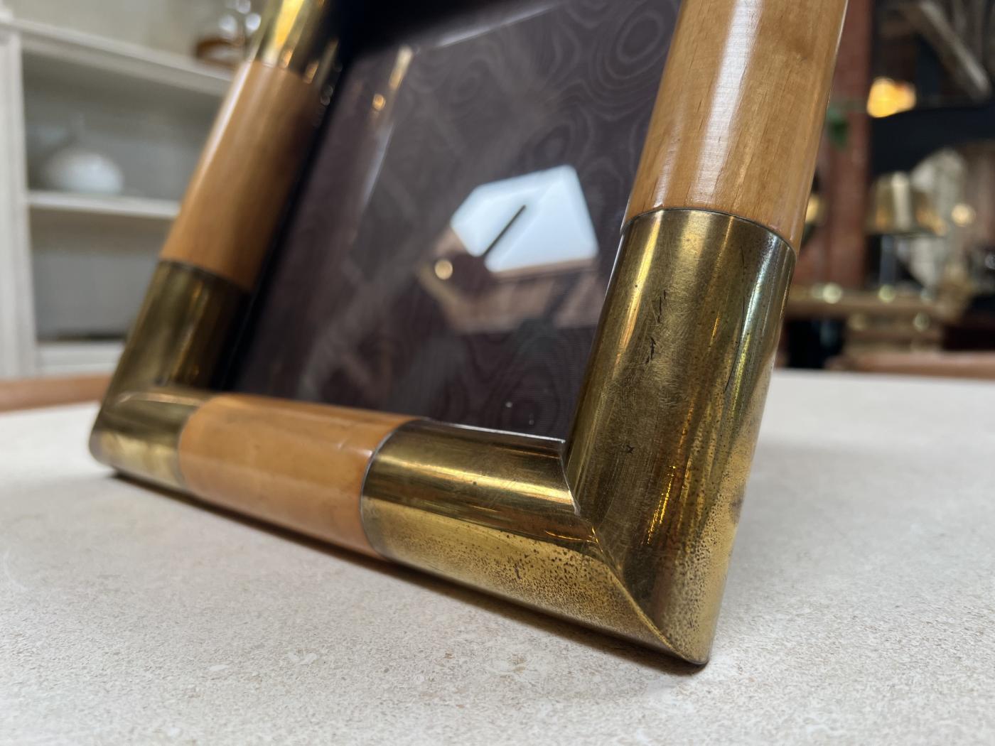 Vintage Square Italian Picture Frame 1980s
