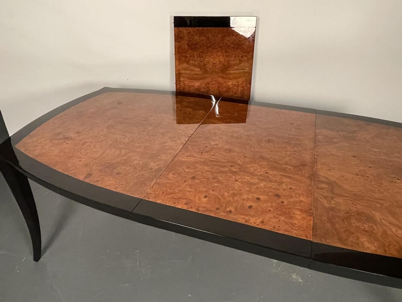 Vladimir Kagan - Mid-Century Modern Eva Dining Table by Vladimir Kagan, Labeled Full Dining Set