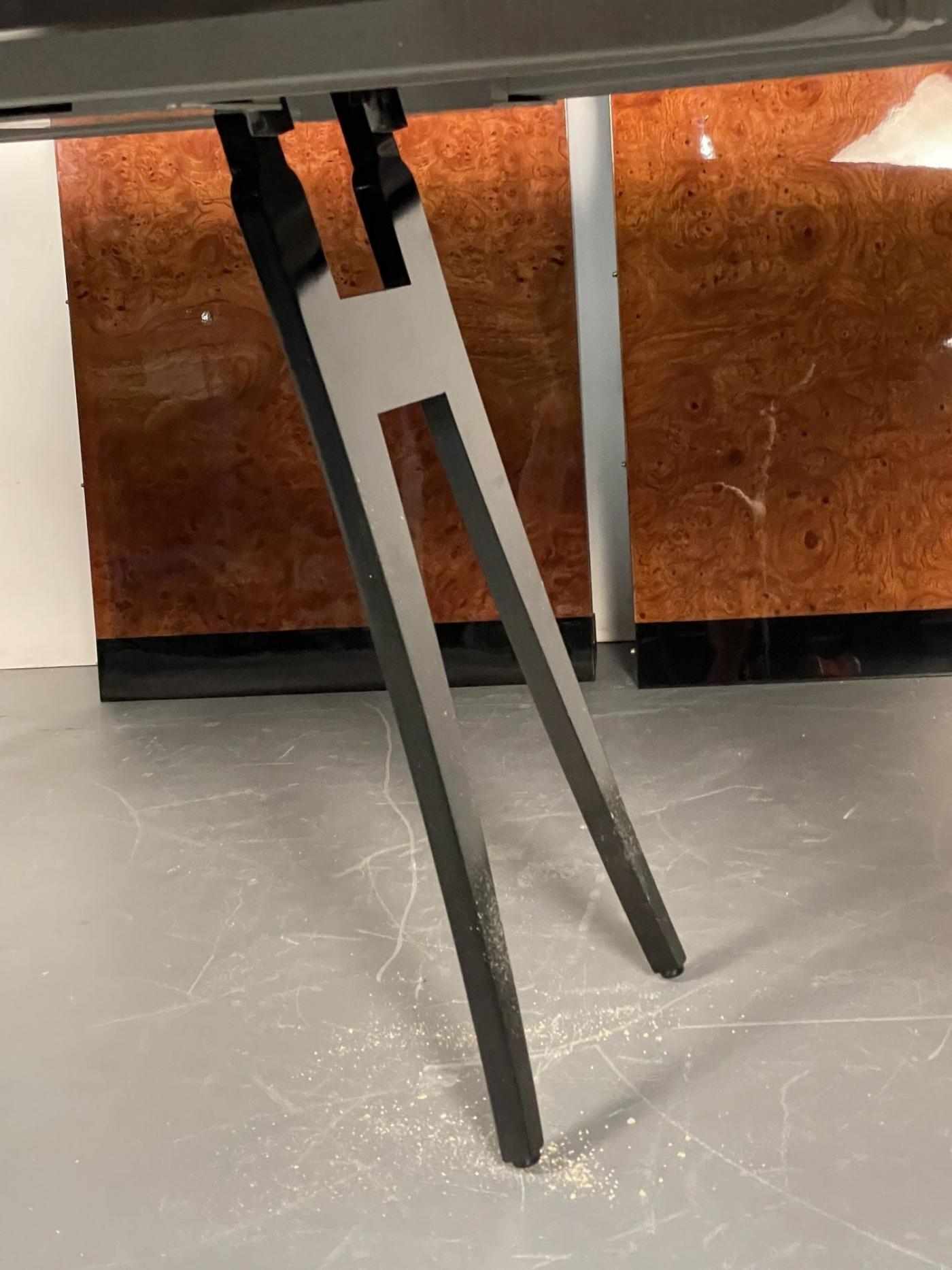 Vladimir Kagan - Mid-Century Modern Eva Dining Table by Vladimir Kagan, Labeled Full Dining Set