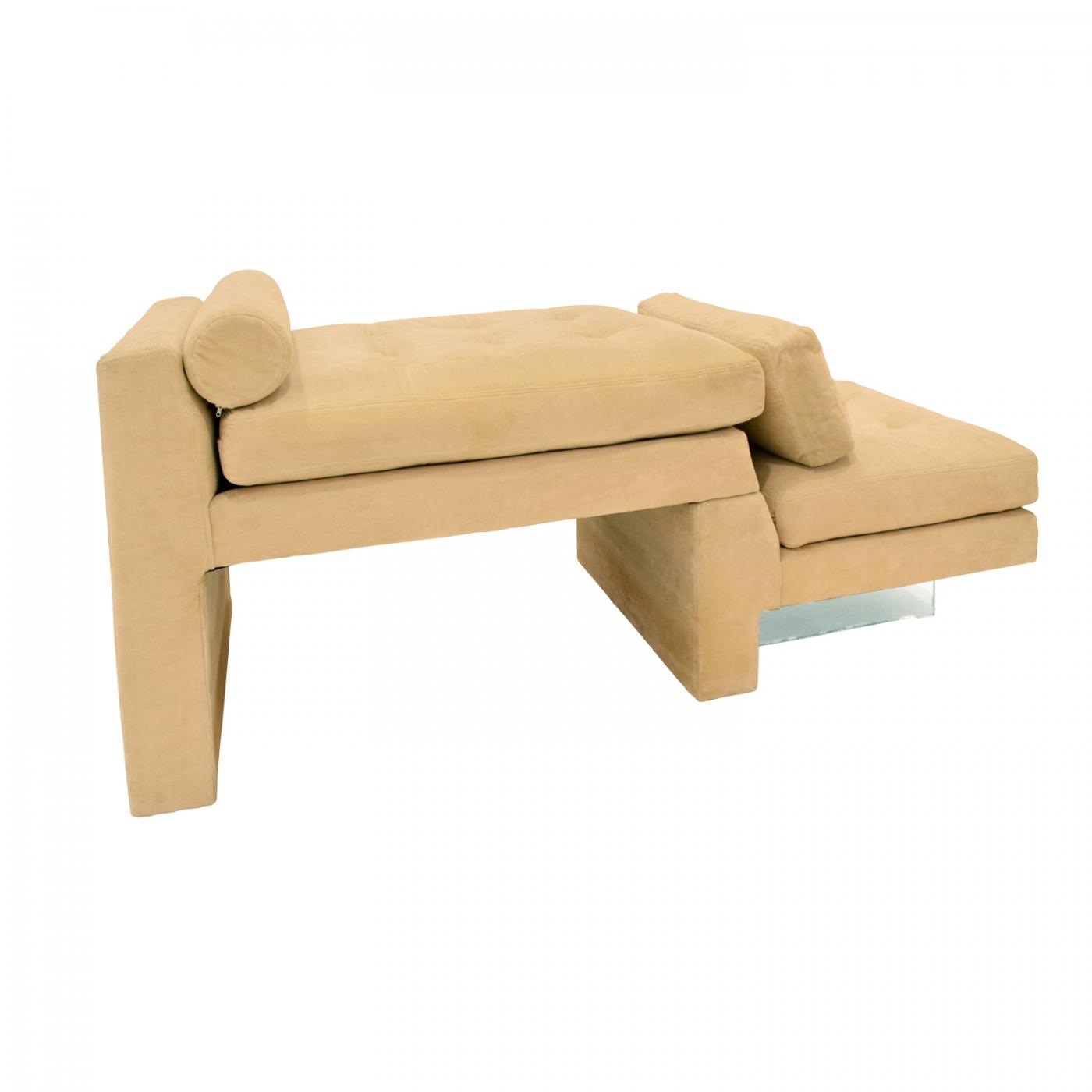 Vladimir Kagan - Vladimir Kagan "High Low" Seating Section with "Lounge ...