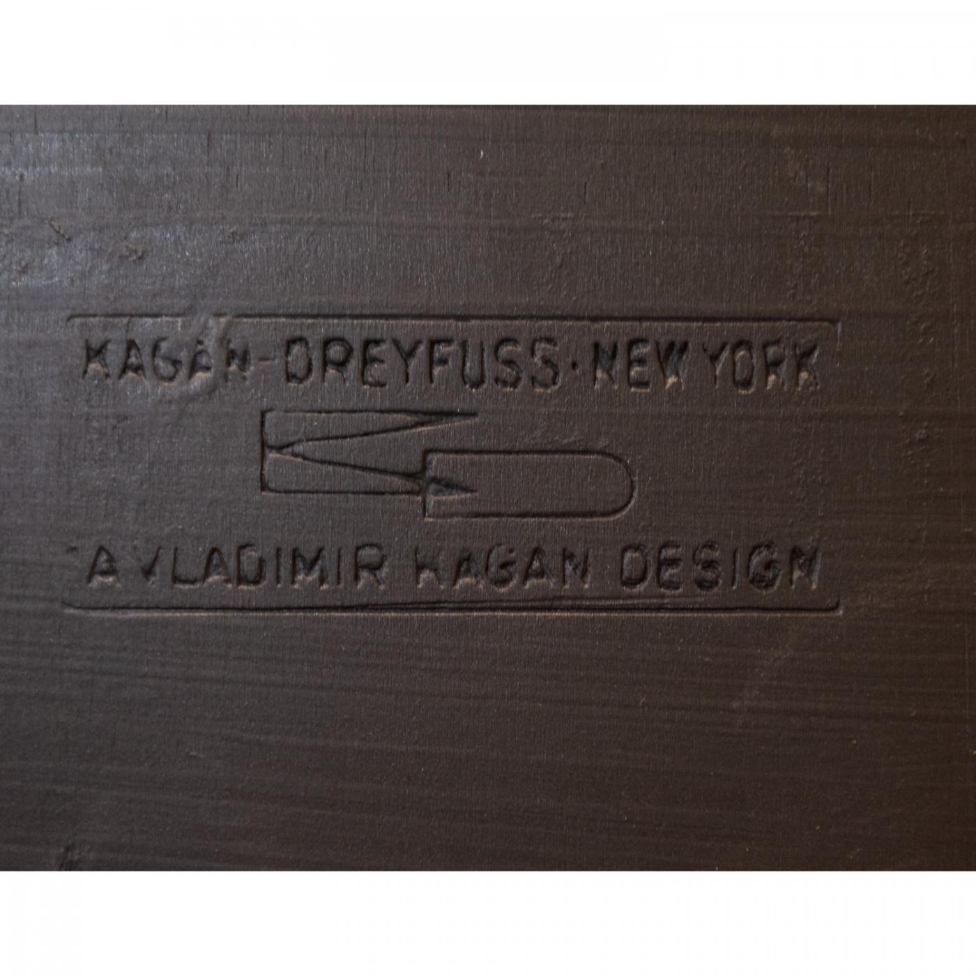 Vladimir Kagan - Vladimir Kagan One-of-a-Kind Credenza with Carved ...