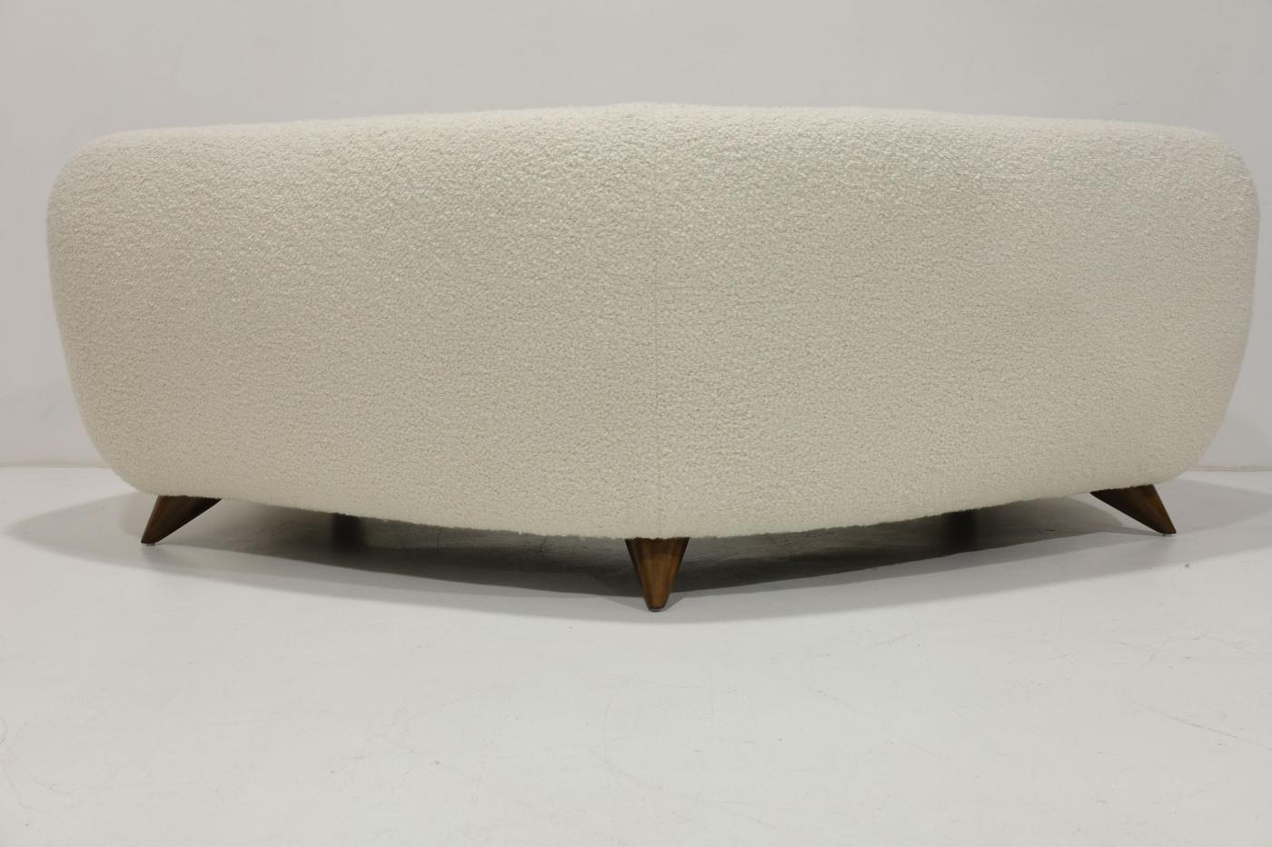 Vladimir Kagan - Vladimir Kagan Wide Angle Tangent Sofas, Model 506, in ...