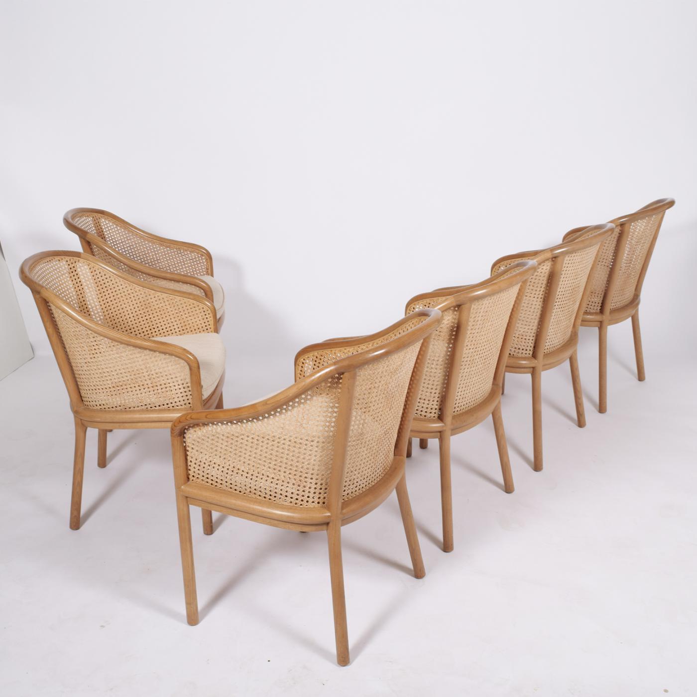 Ward Bennett - Six Ward Bennet arm chairs for Brickel Assoc. Design 1960'S