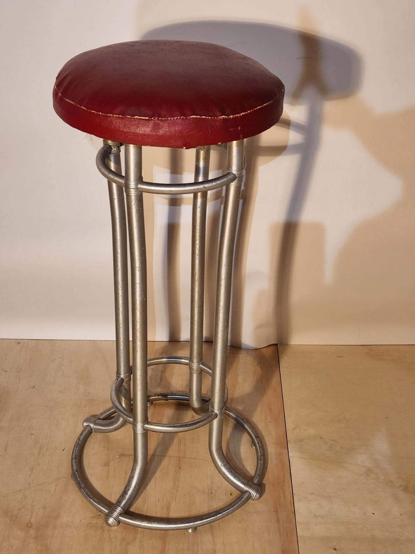 Warren McArthur - Warren McArthur Bar Stool Rome New York 1933-36