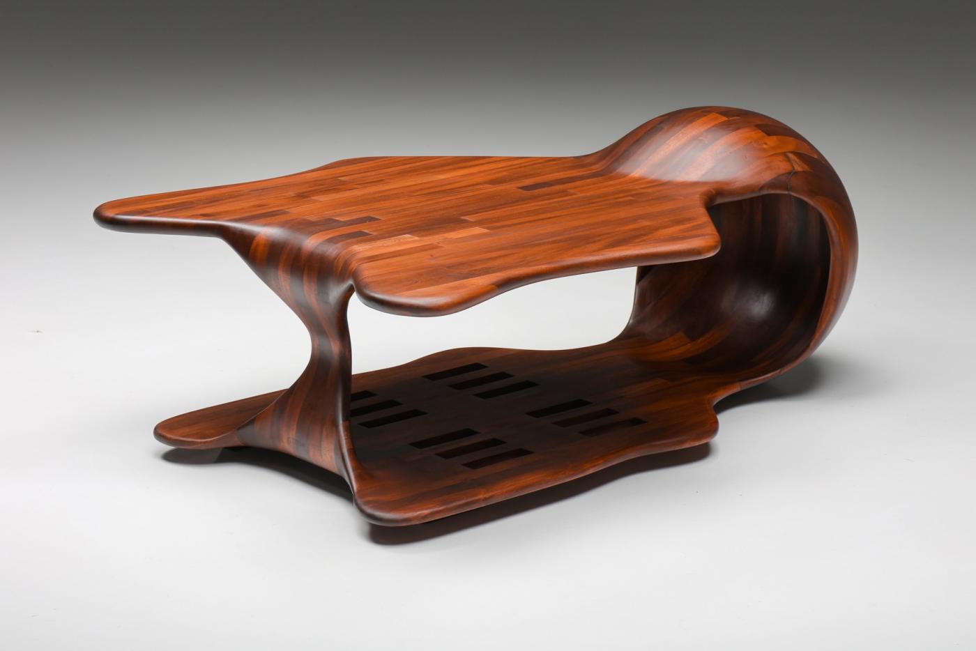 Wendell Castle - Studio Craft Coffee Table Modern Era USA, 1970's