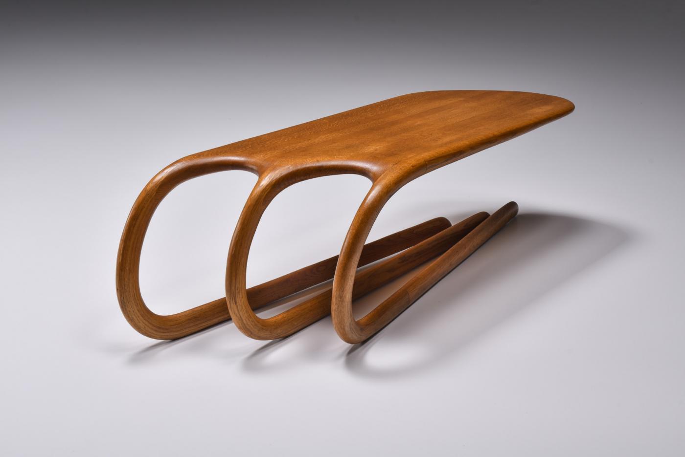 Wendell Castle - Studio furniture American Craft Coffee Table in the ...