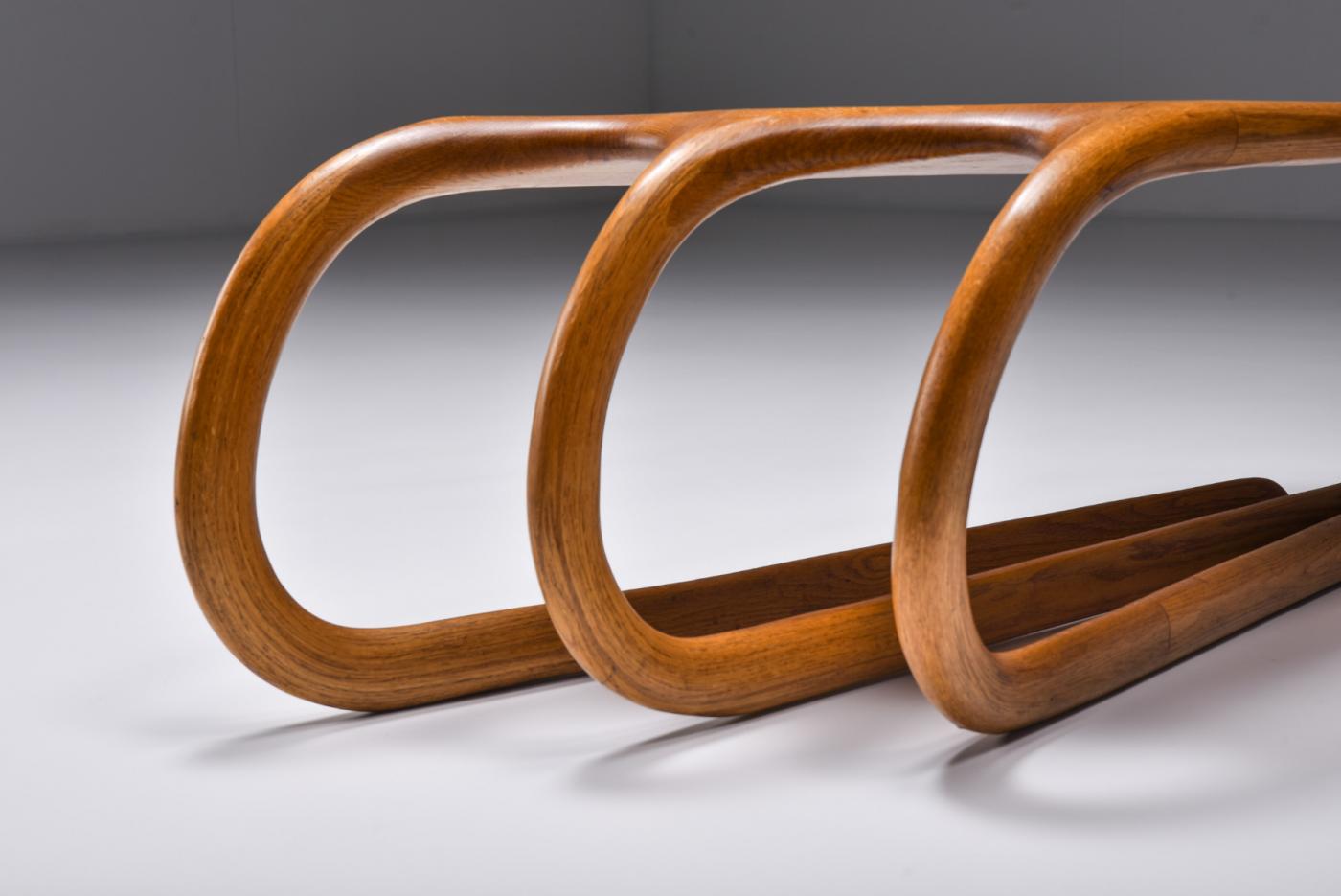 Wendell Castle - Studio furniture American Craft Coffee Table in the ...