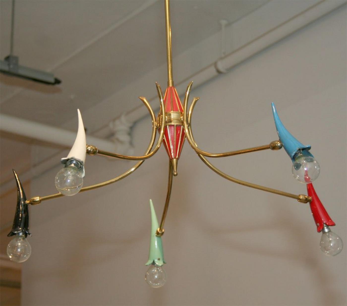 Whimsical Italian Ceiling Light