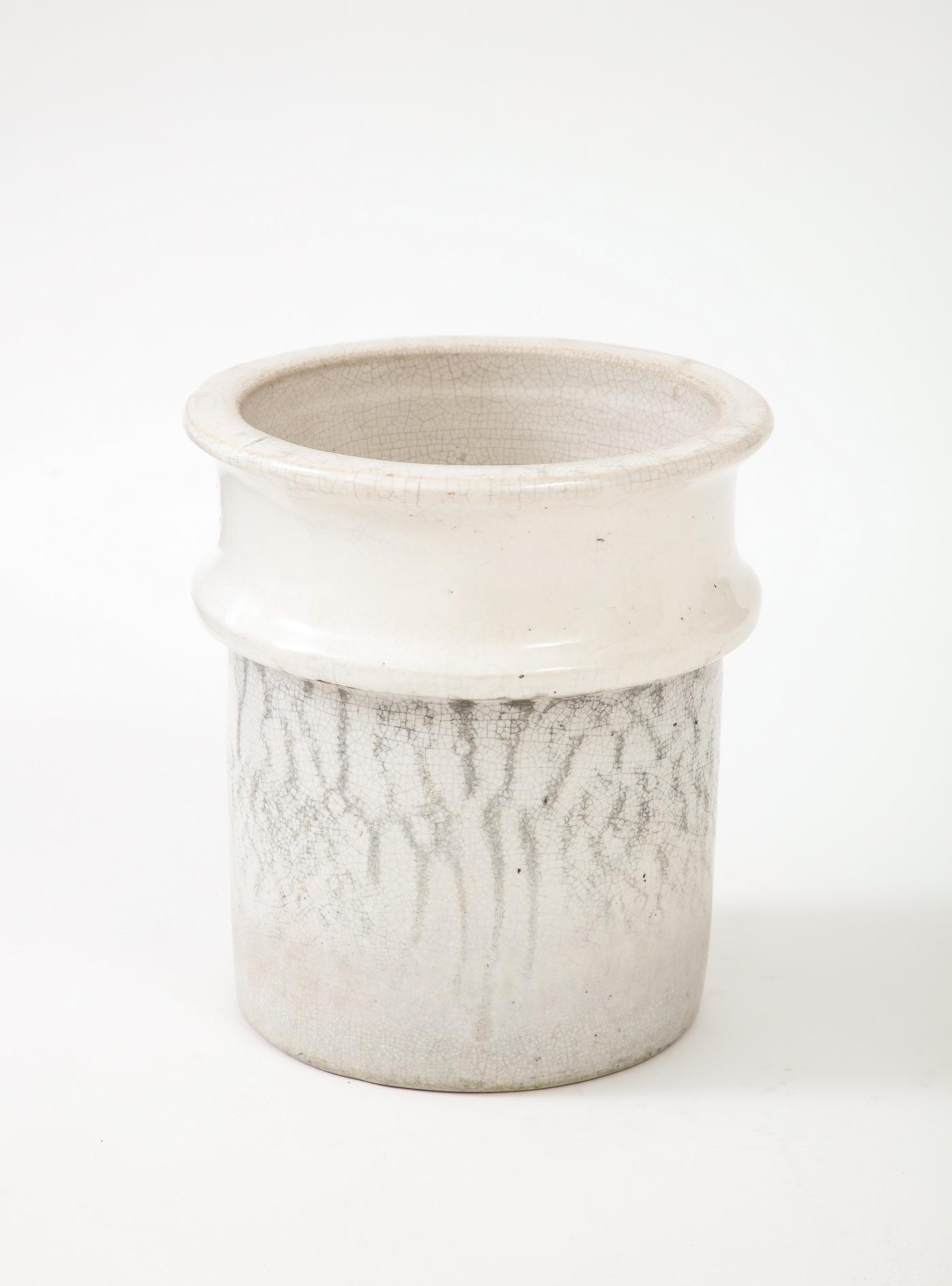 White Ironstone Vessel