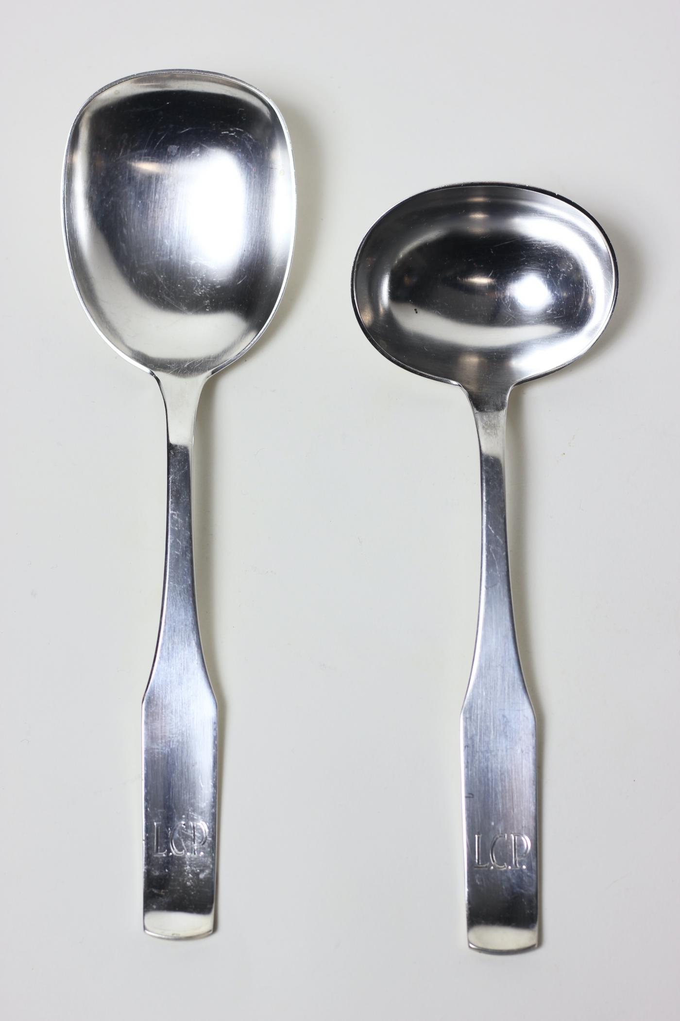 Deutsches Bauhaus - Silverware Set by V.H. Pott Designed by Wilhelm ...