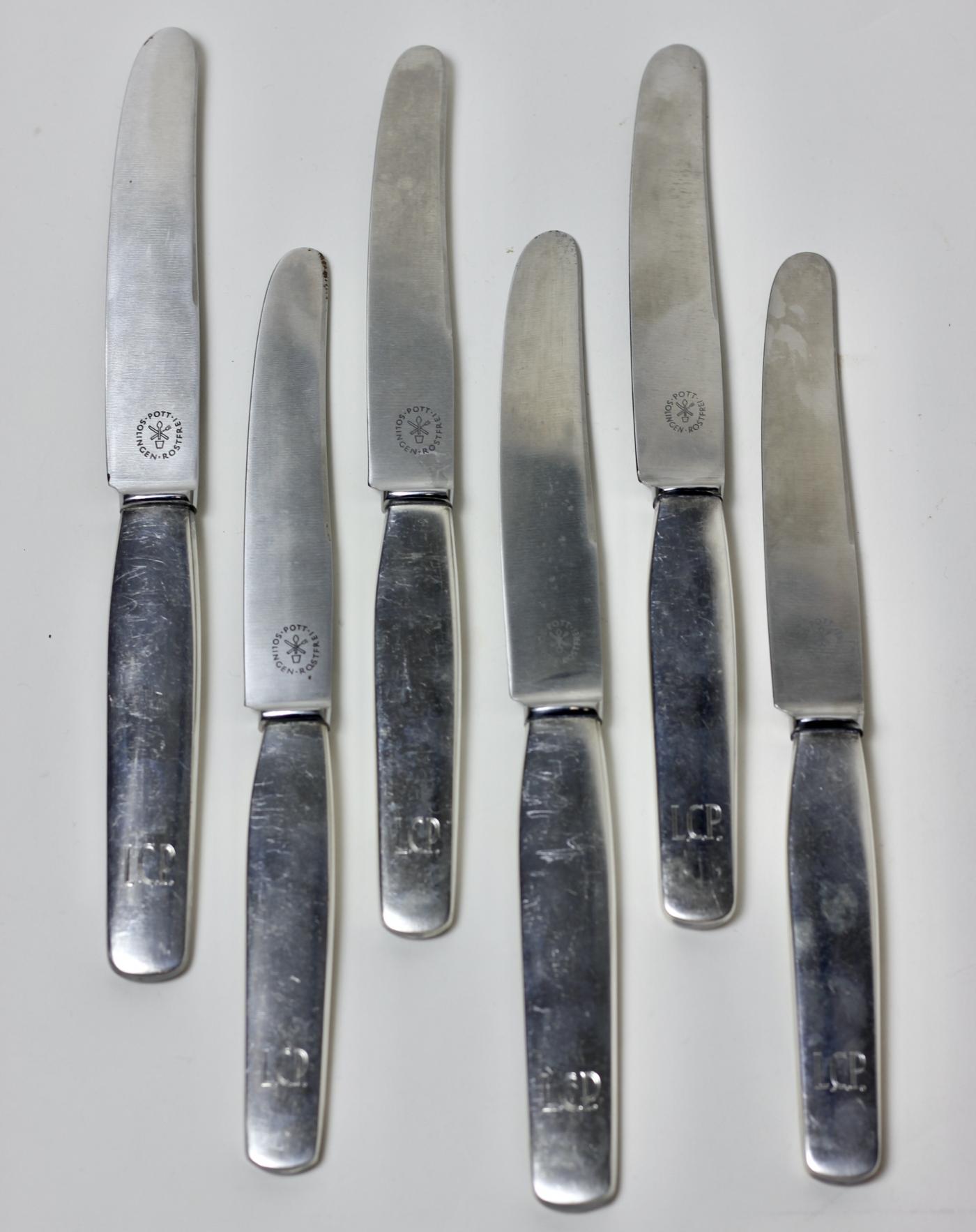 Deutsches Bauhaus - Silverware Set by V.H. Pott Designed by Wilhelm ...