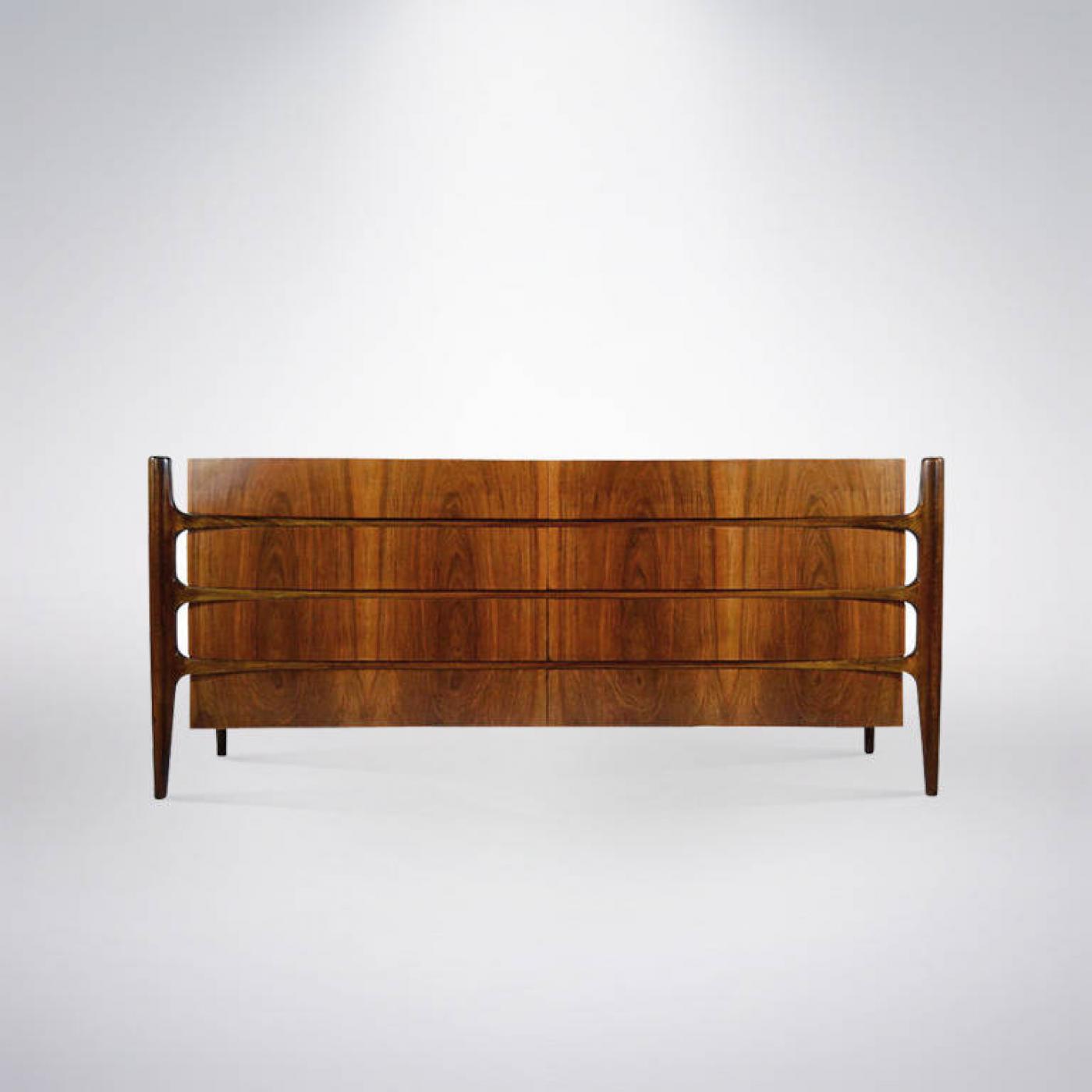 William Hinn Modern Rosewood Sideboard By William Hinn