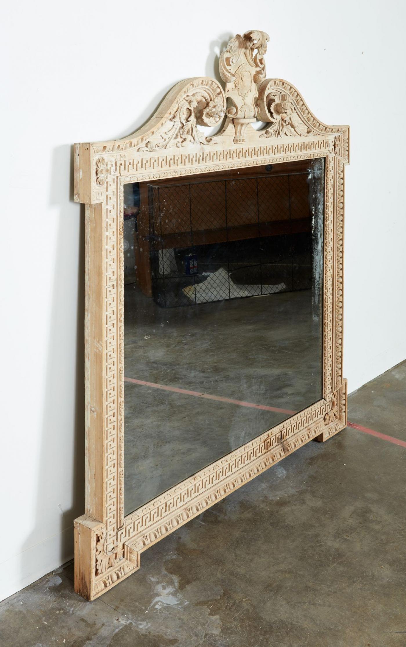 William Kent - English Palladian Overmantel Mirror of Impressive Scale